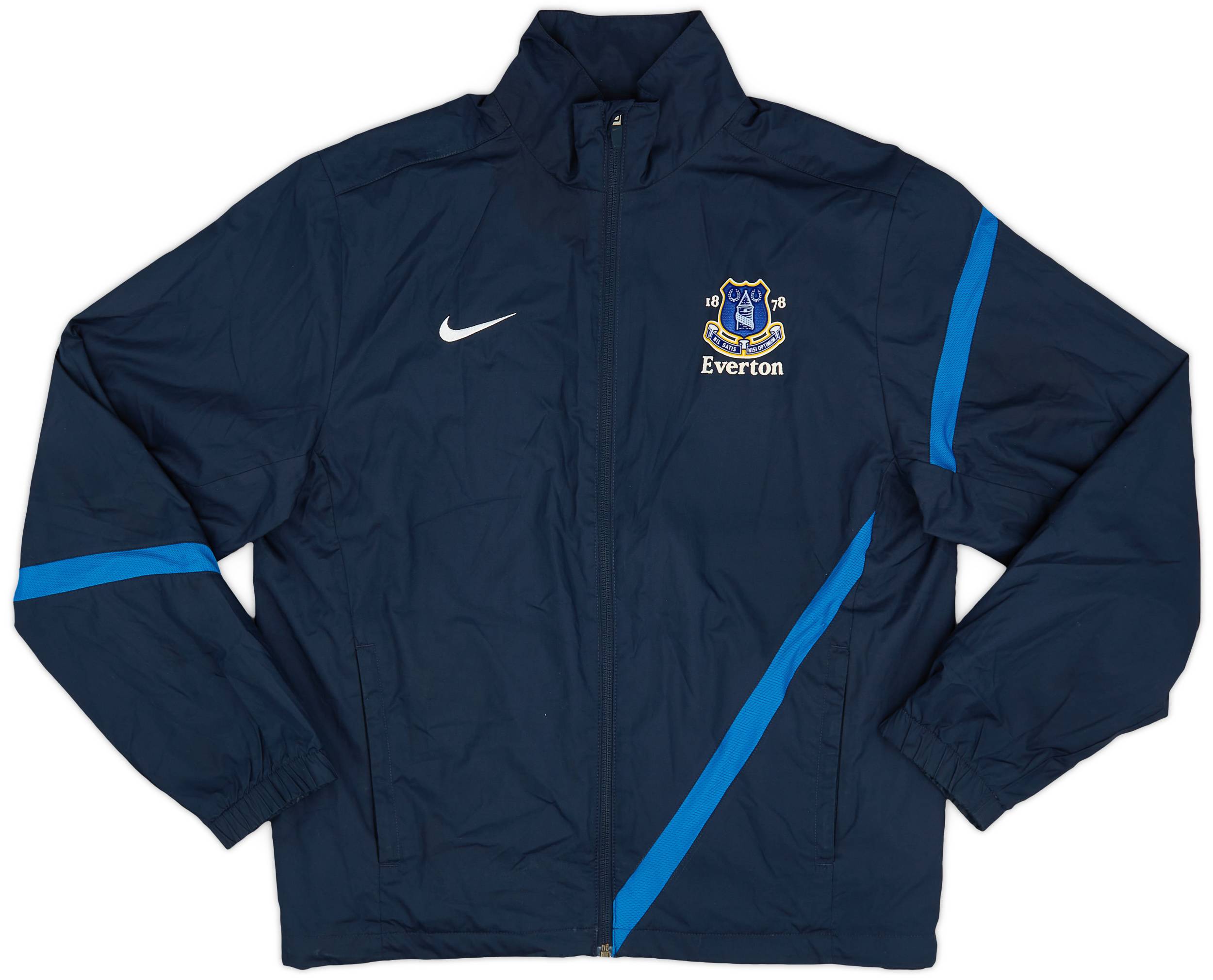 2012-13 Everton Nike Track Jacket - 9/10 - (M)