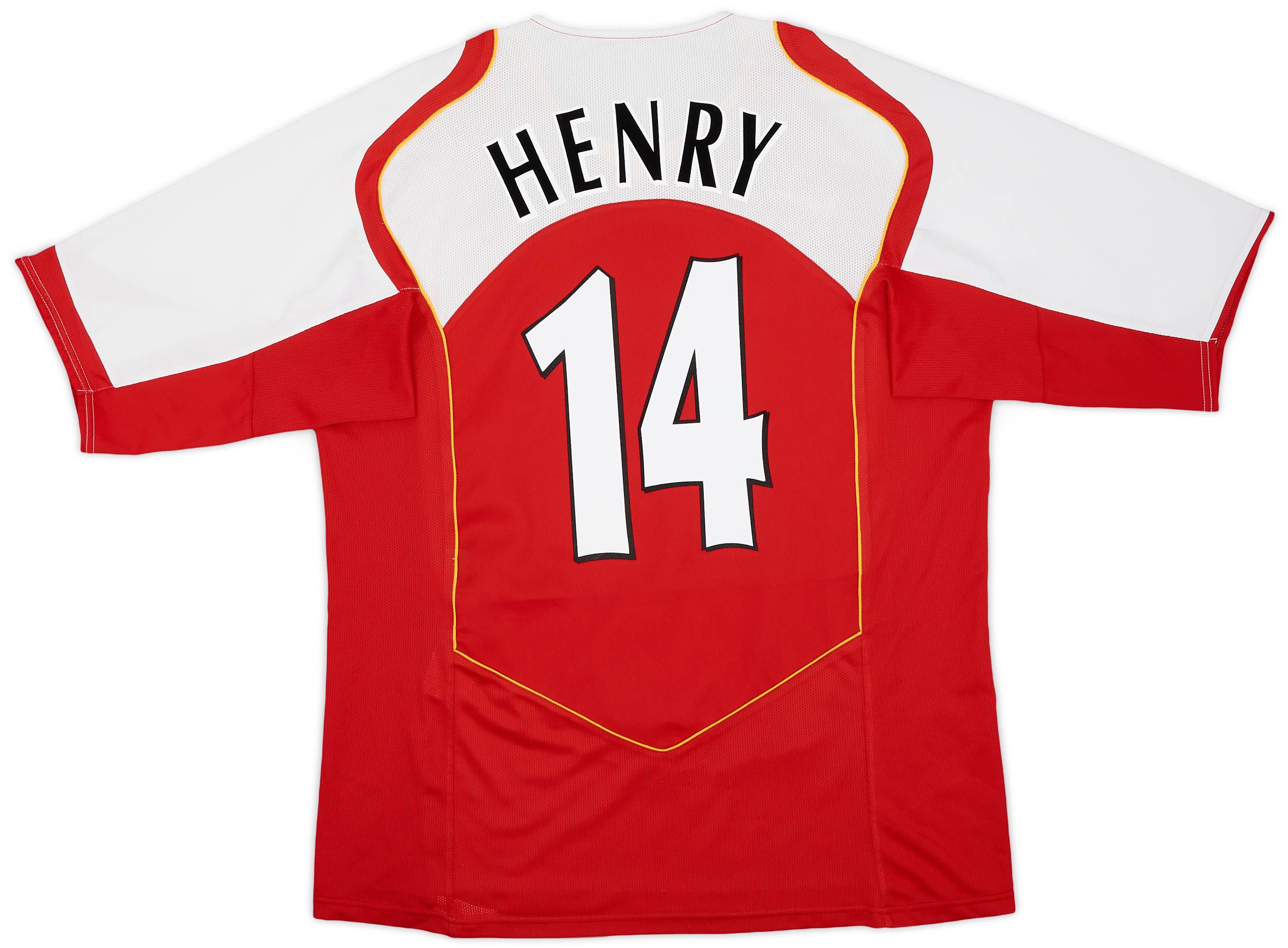 2004-05 Arsenal Home Shirt Henry #14 - 7/10 - (XL)