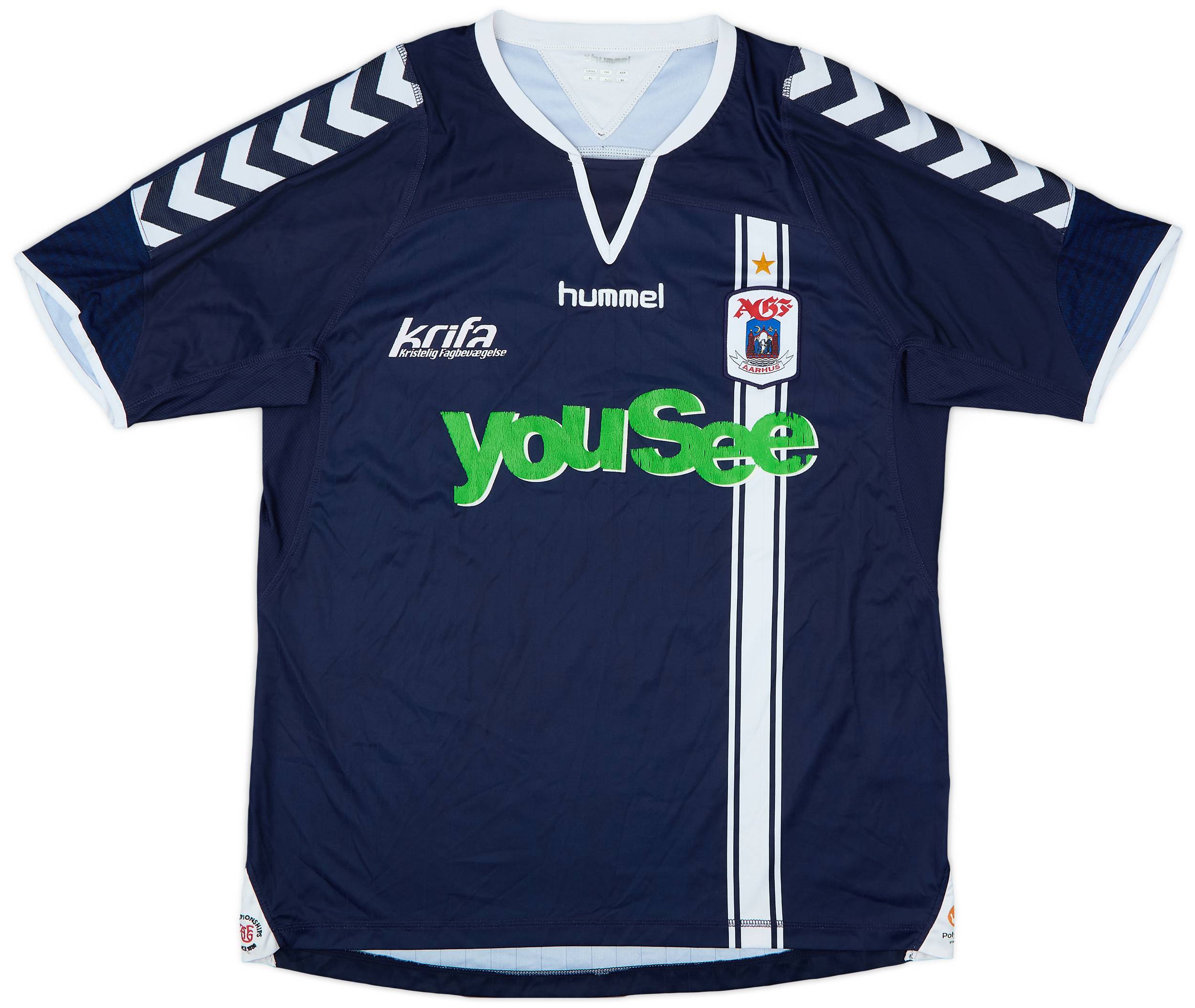 2012-13 AGF Aarhus Away Shirt - 7/10 - (XL)