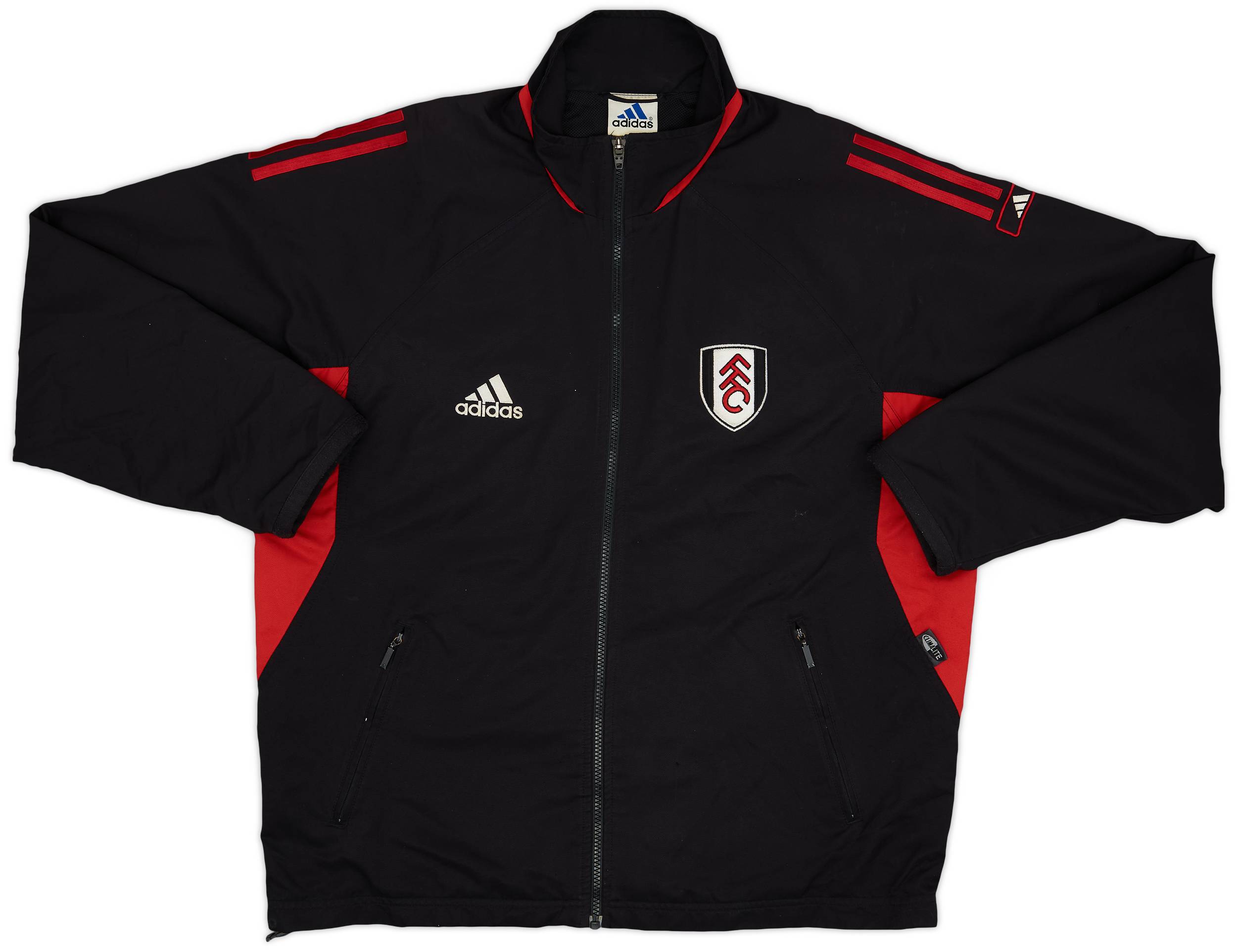 2001-02 Fulham adidas Track Jacket - 7/10 - (M)