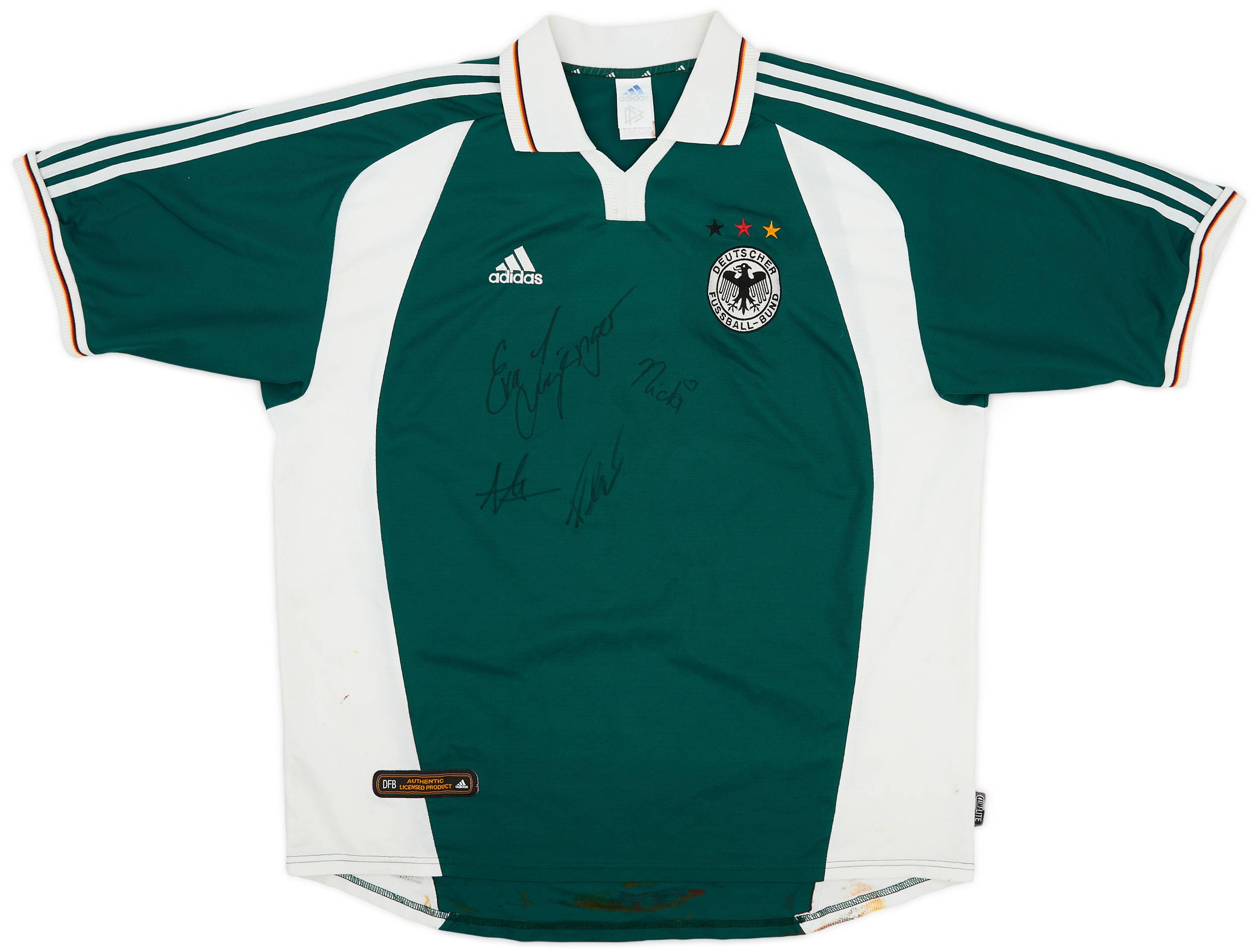 2000-02 Germany Signed Away Shirt - 6/10 - (XXL)