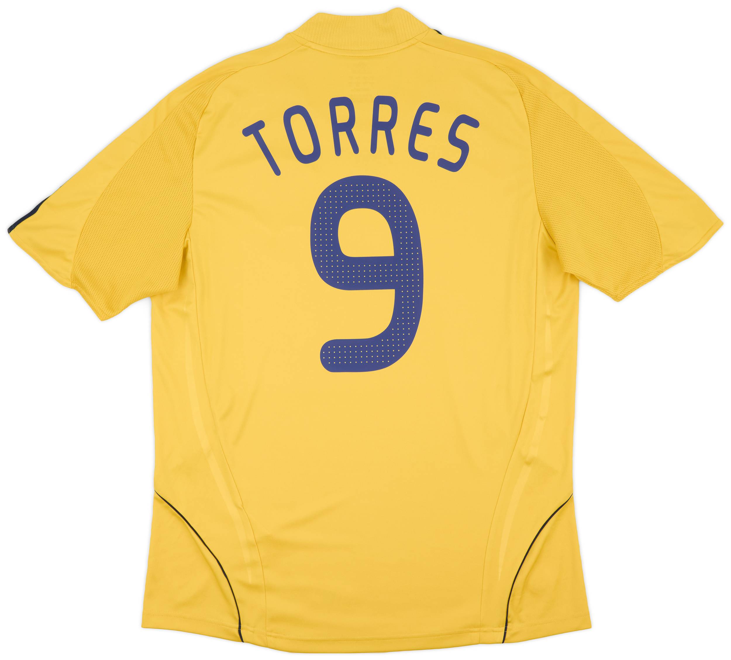 2008-09 Spain Away Shirt Torres #9 - 9/10 - (L)