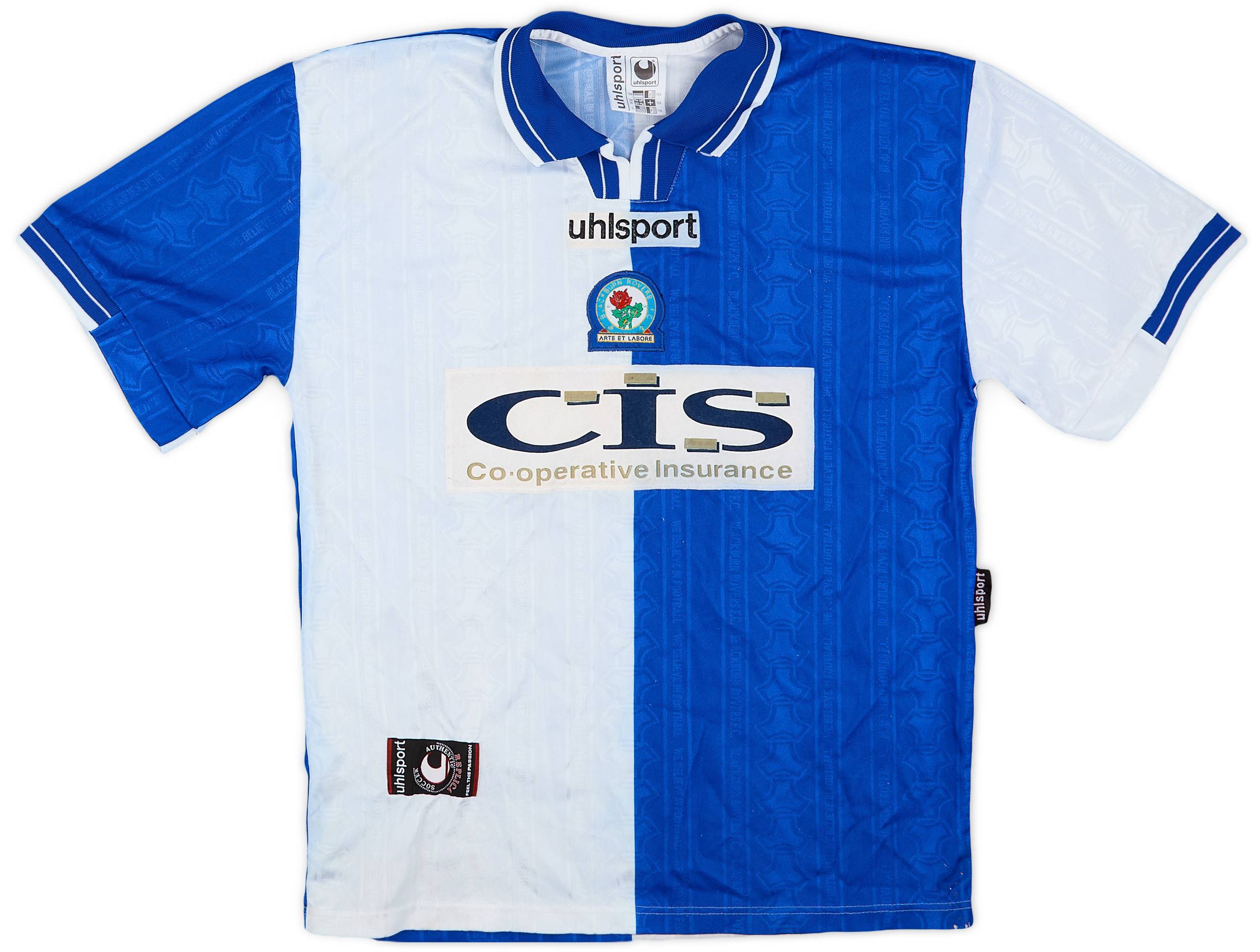 1998-99 Blackburn Rovers Home Shirt - 6/10 - (XL.Boys)