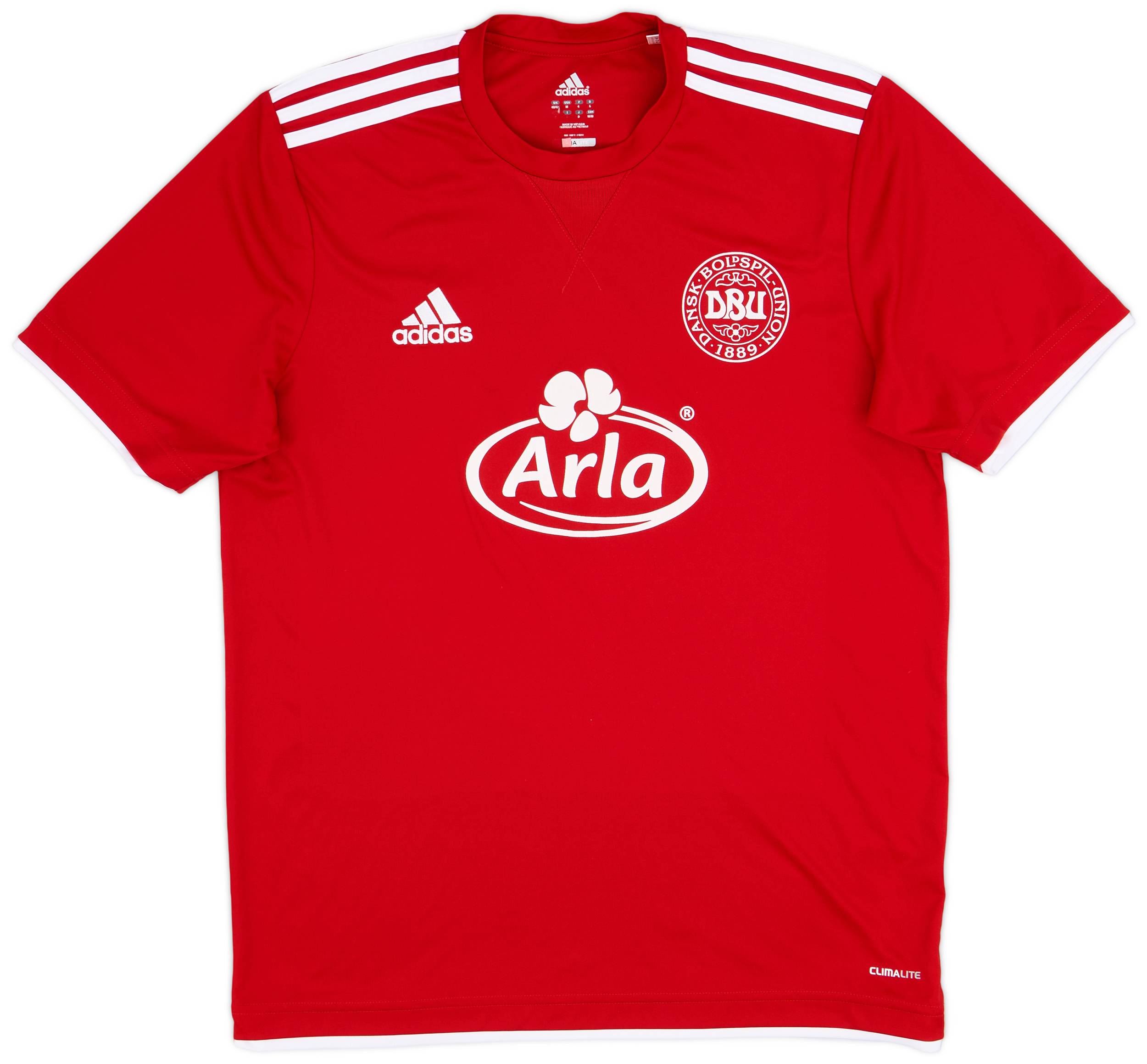2010-12 Denmark adidas Training Shirt - 8/10 - (M/L)
