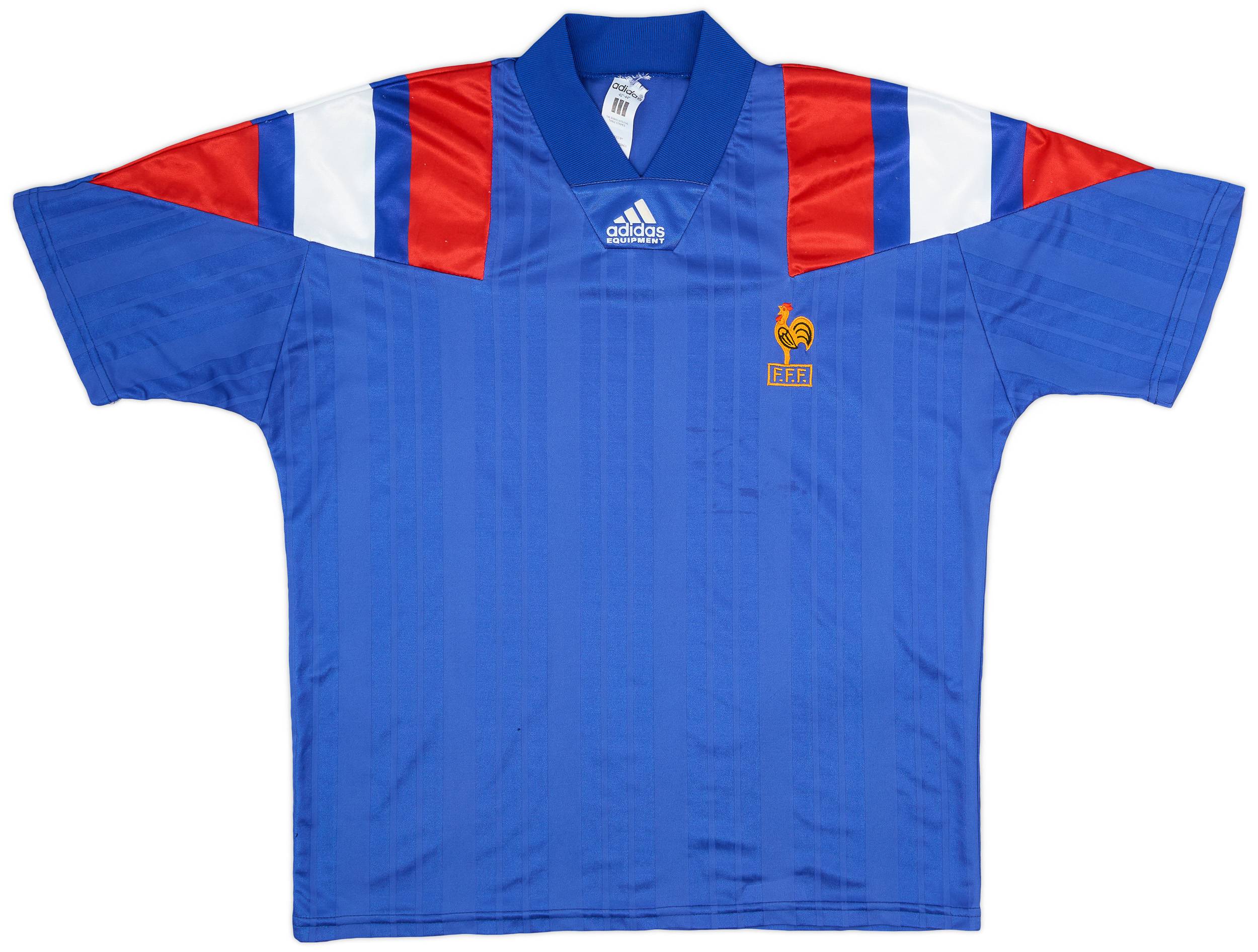 1992-94 France Home Shirt - 6/10 - (M)