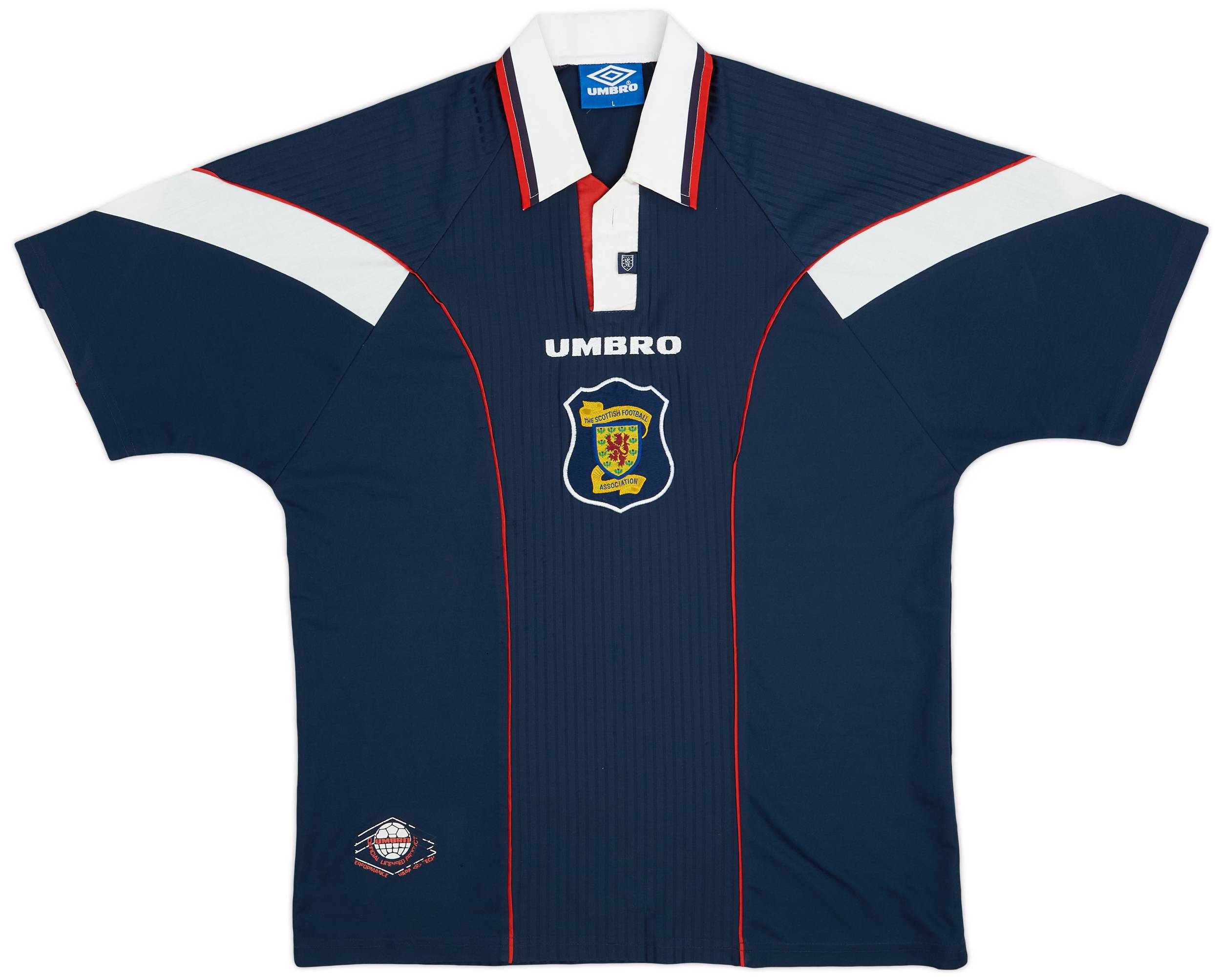 1996-98 Scotland Home Shirt - 5/10 - (L)
