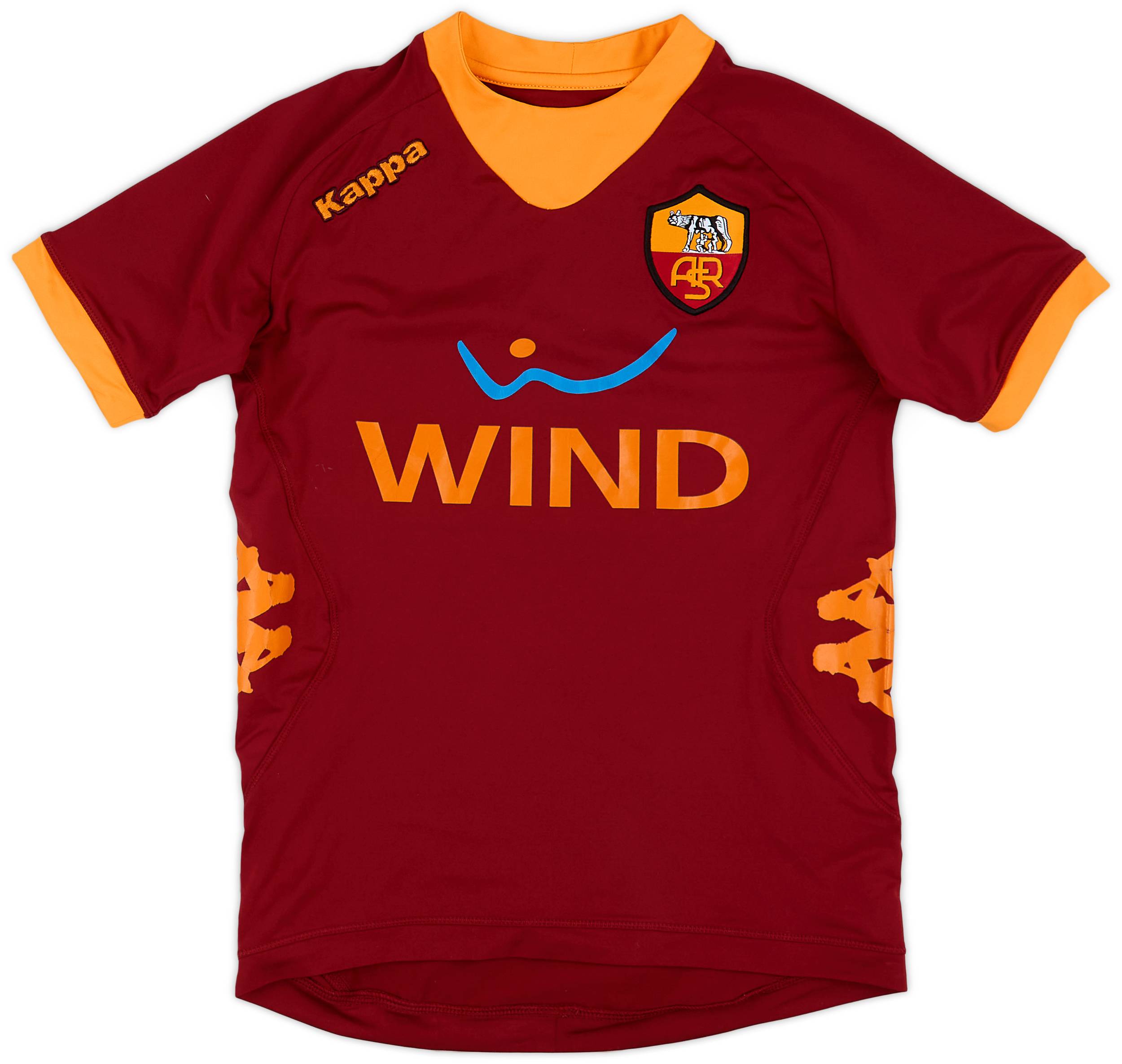 2011-12 Roma Home Shirt - 7/10 - (M.Boys)