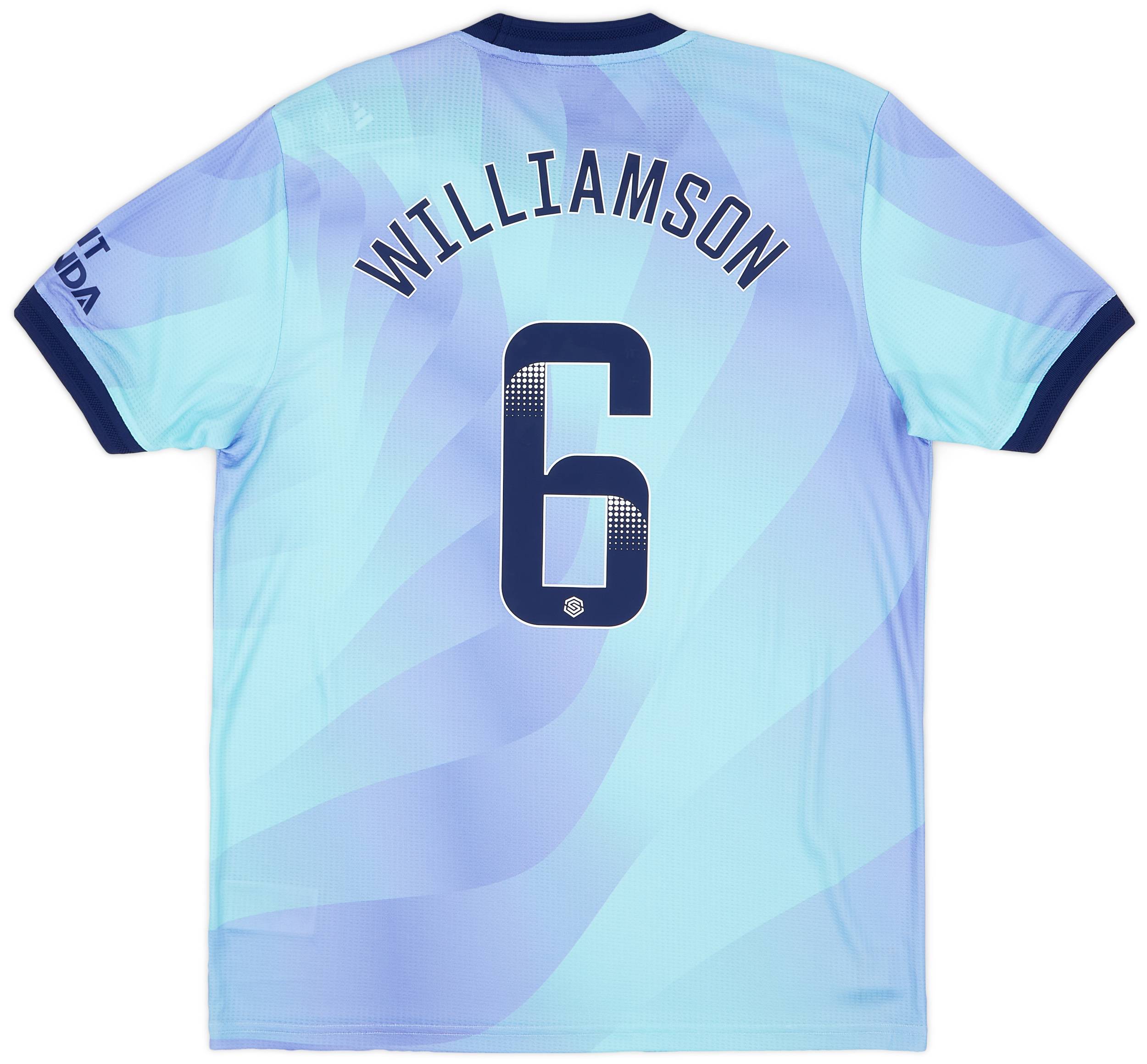 2024-25 Arsenal Authentic Third Shirt Williamson #6 (Unisex Fit)