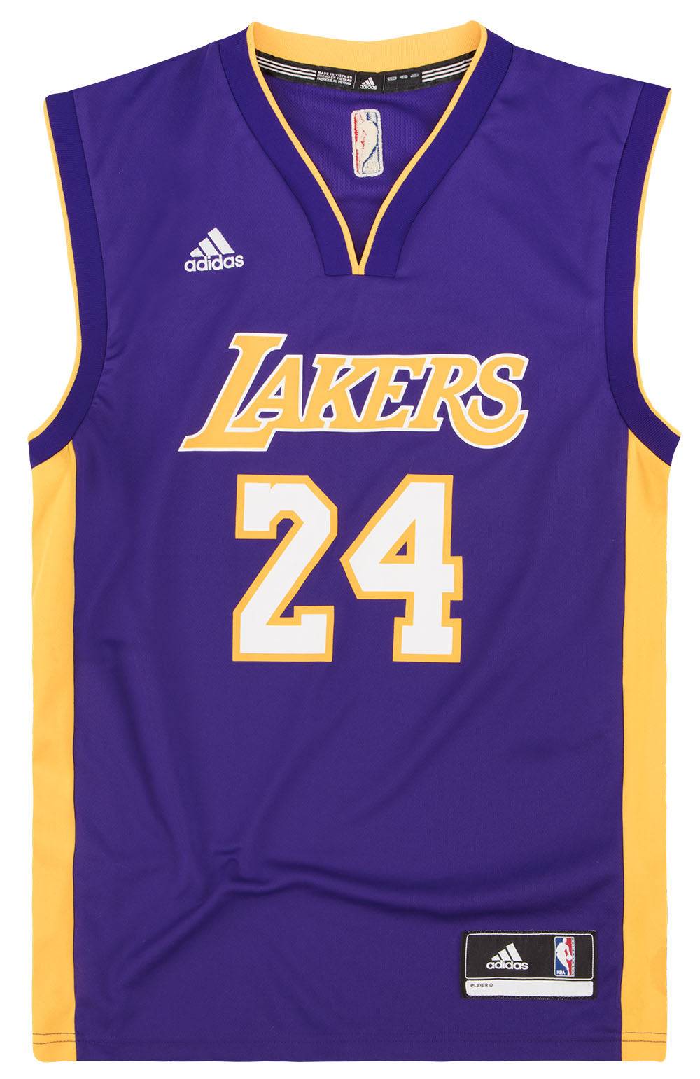 2014-16 LA Lakers Bryant #24 adidas Jersey (Away) S