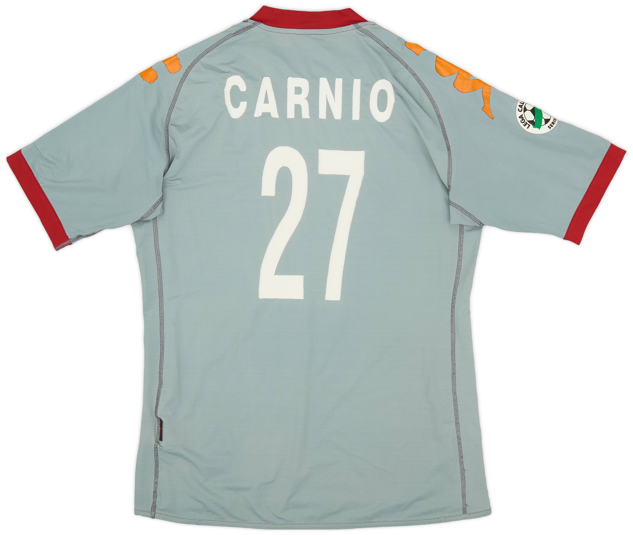 2009-10 AS Roma GK Shirt Carnio #27 - 7/10 - (M)