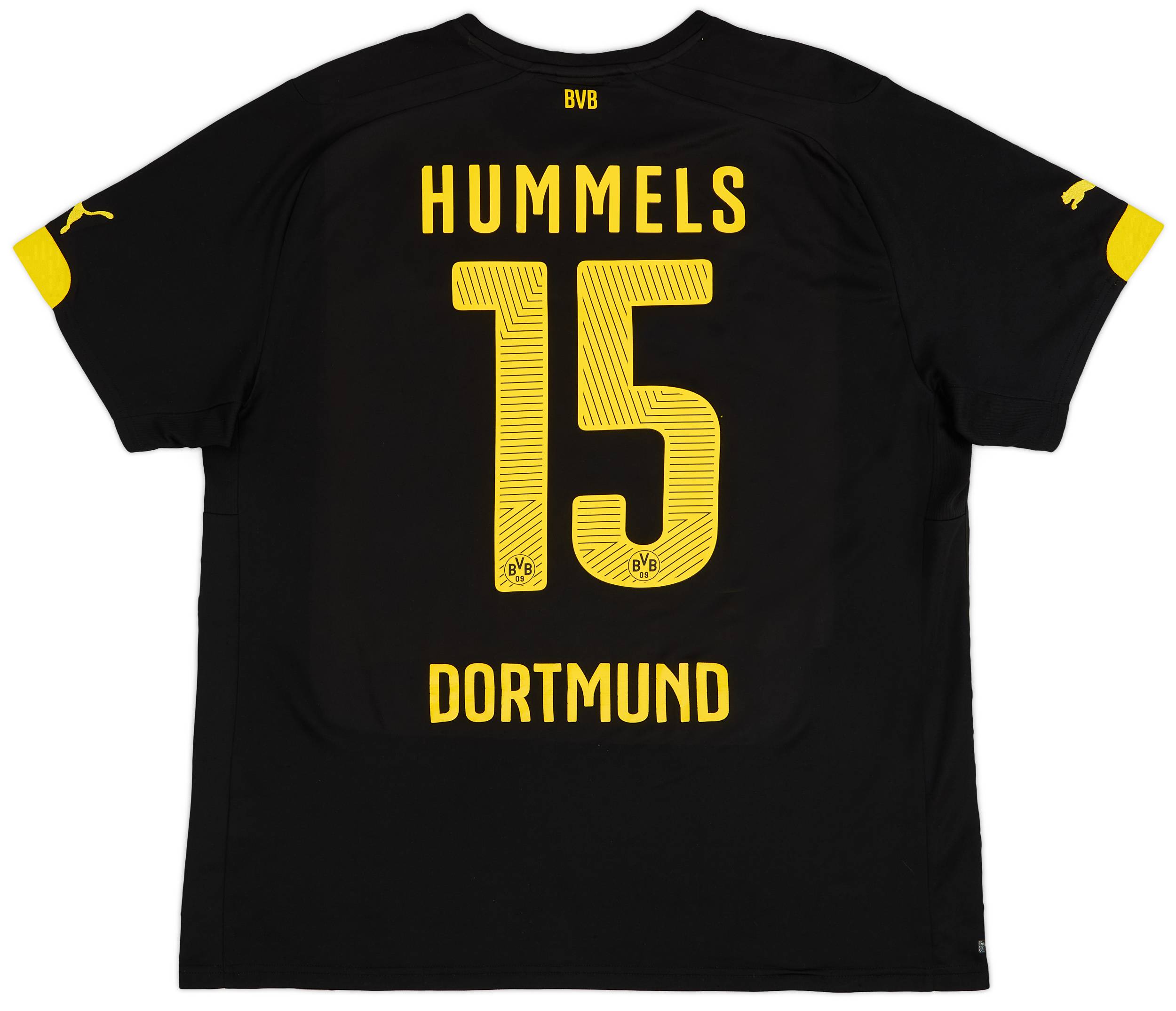 2014-16 Borussia Dortmund Away Shirt Hummels #15 - 7/10 - (XL)