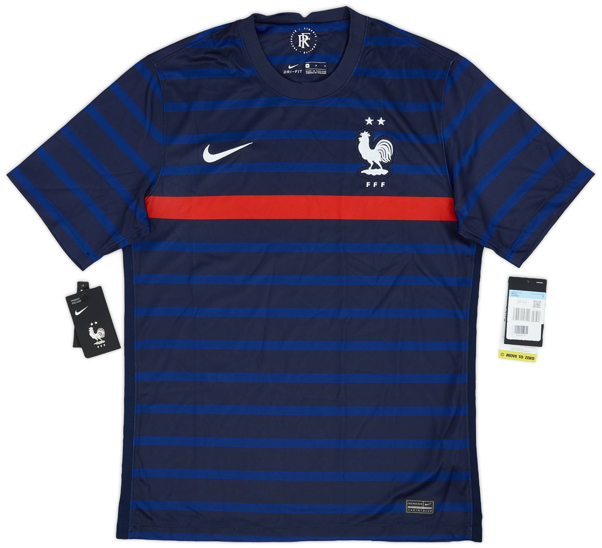 2020-21 France Home Shirt (M)