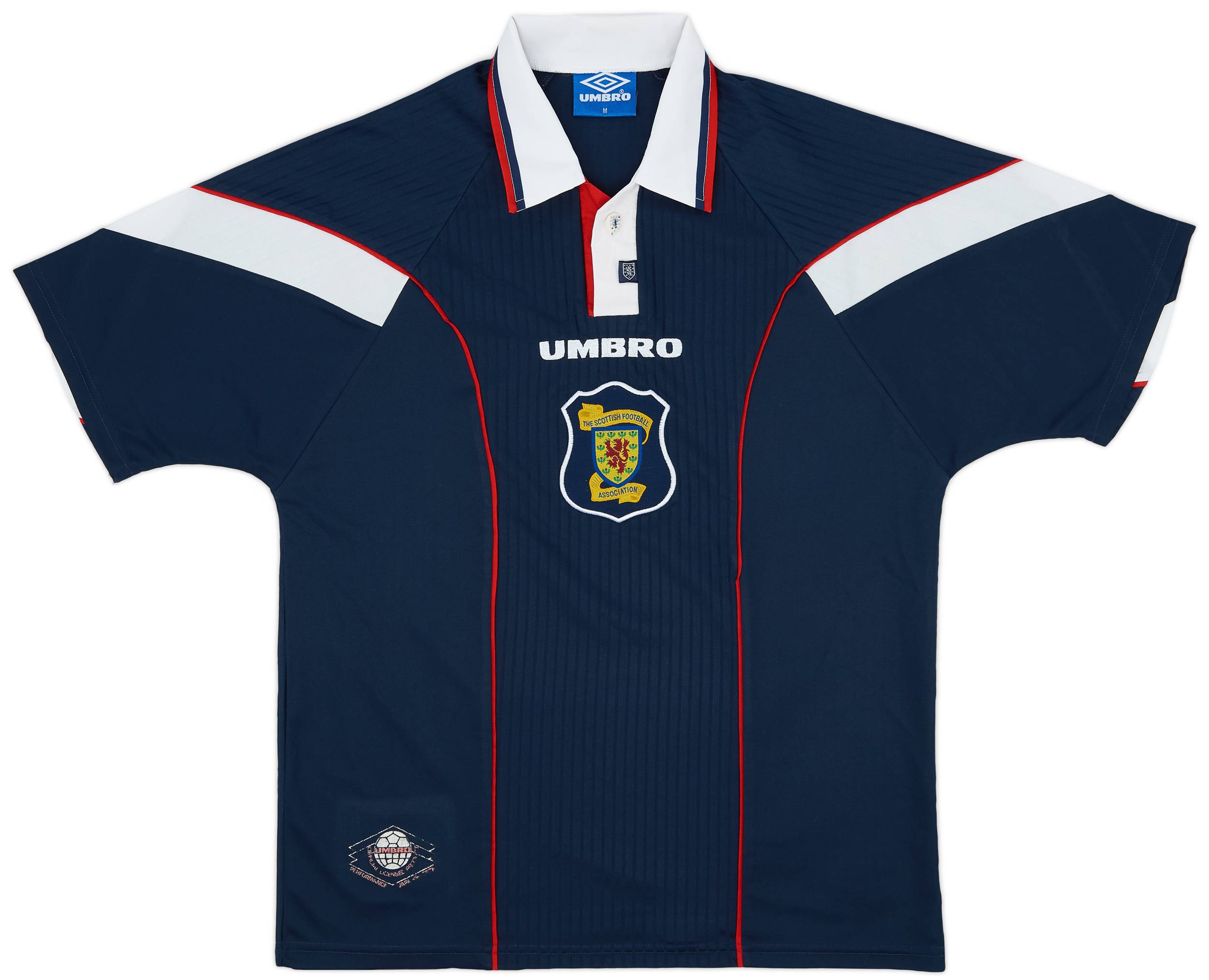 1996-98 Scotland Home Shirt - 9/10 - (M)