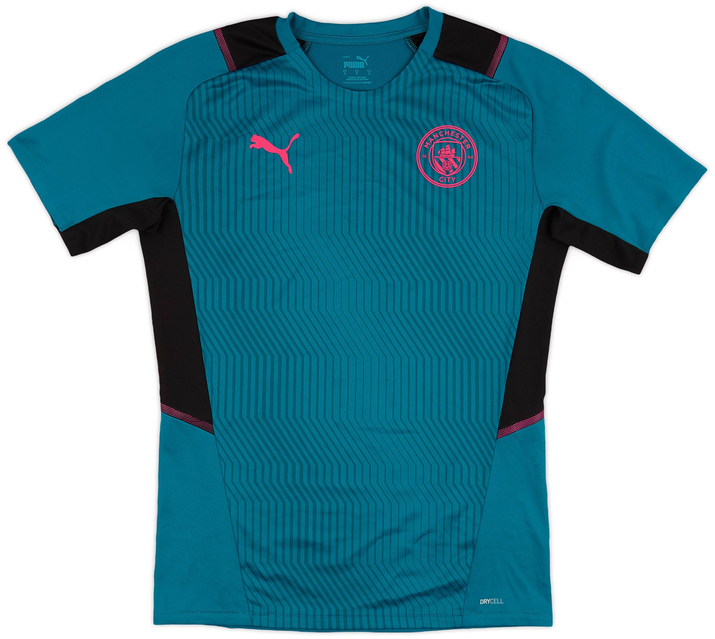 2020-21 Manchester City Puma Training Shirt - 9/10 - (S)