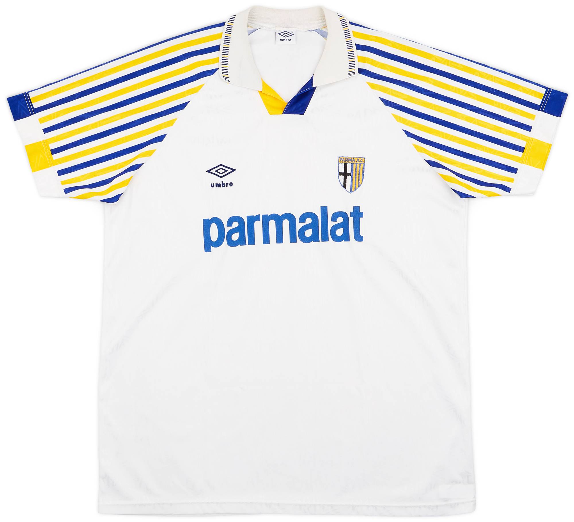 1990-91 Parma Home Shirt - 8/10 - (XL)