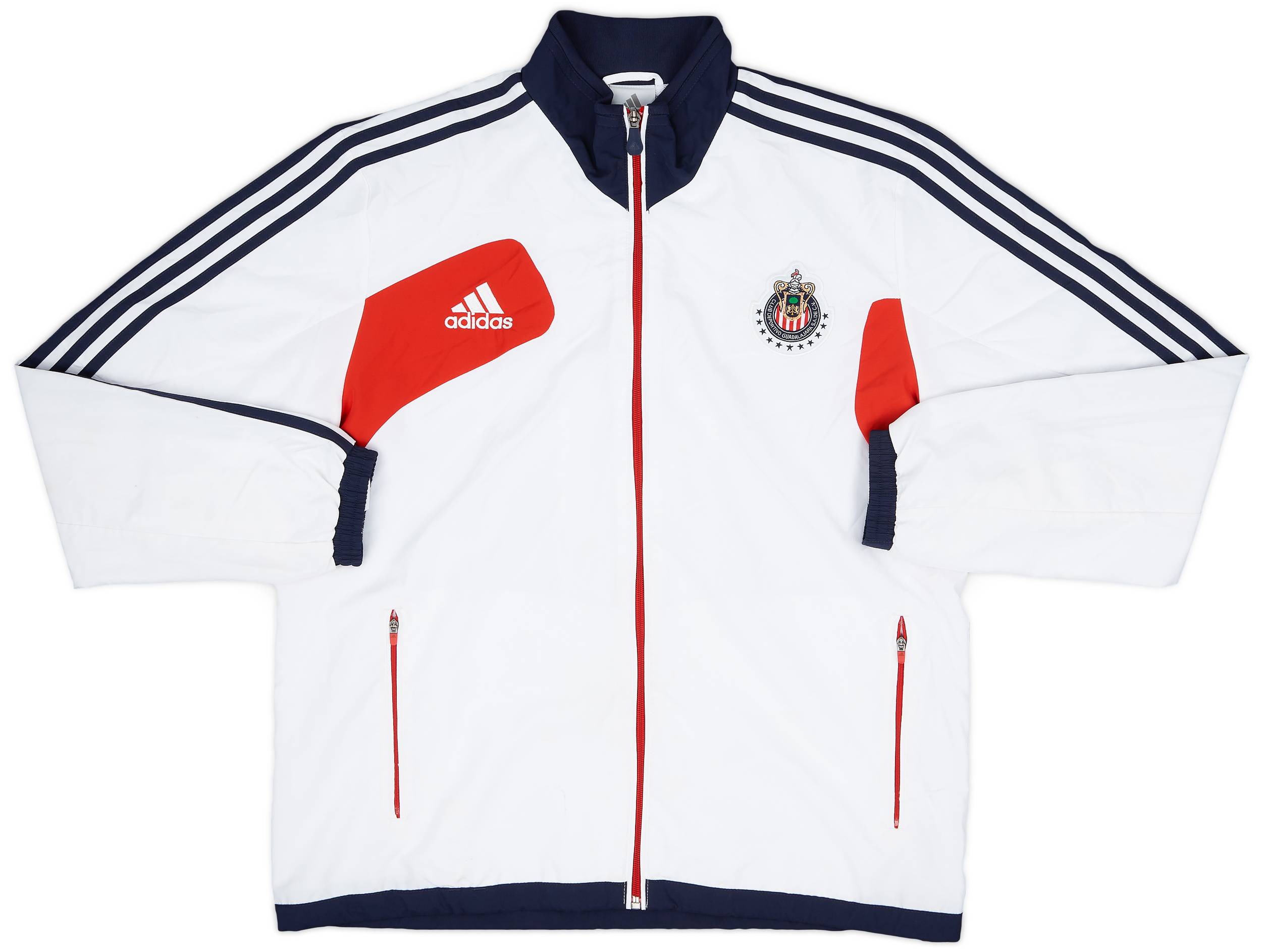 2012-13 Chivas Guadalajara adidas Track Jacket - 6/10 - (L/XL)