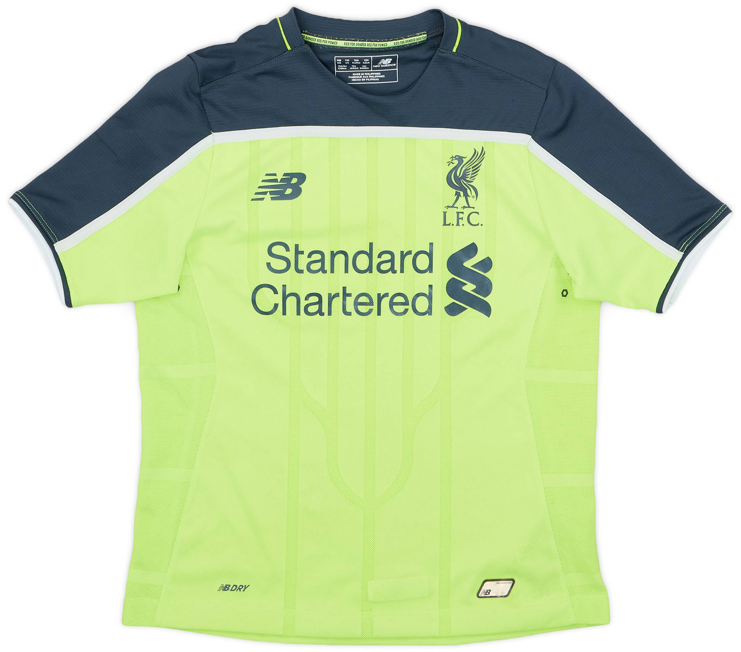 2016-17 Liverpool Third Shirt - 8/10 - (M.Boys)