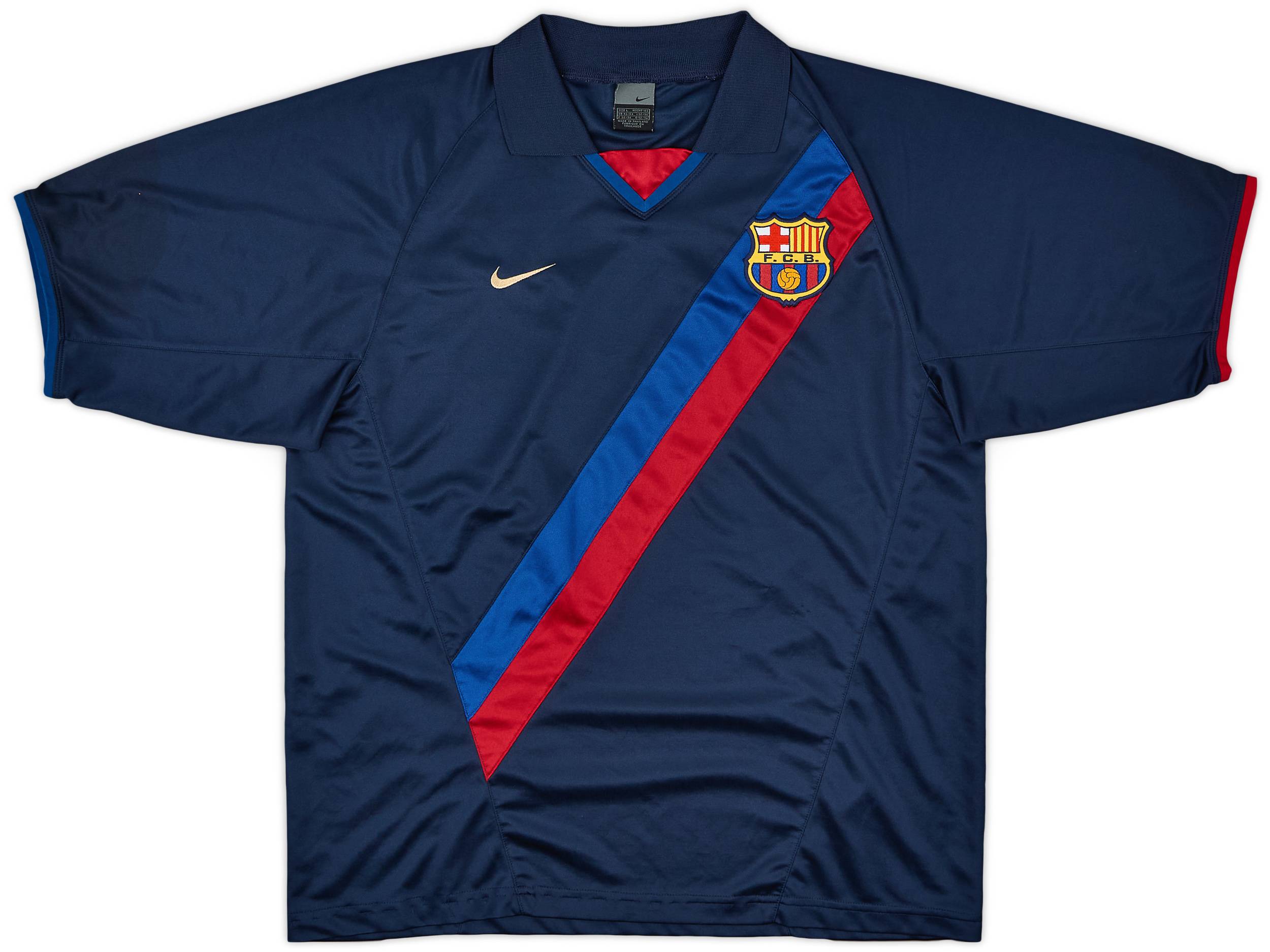 2002-03 Barcelona Basic Away Shirt - 9/10 - (L)