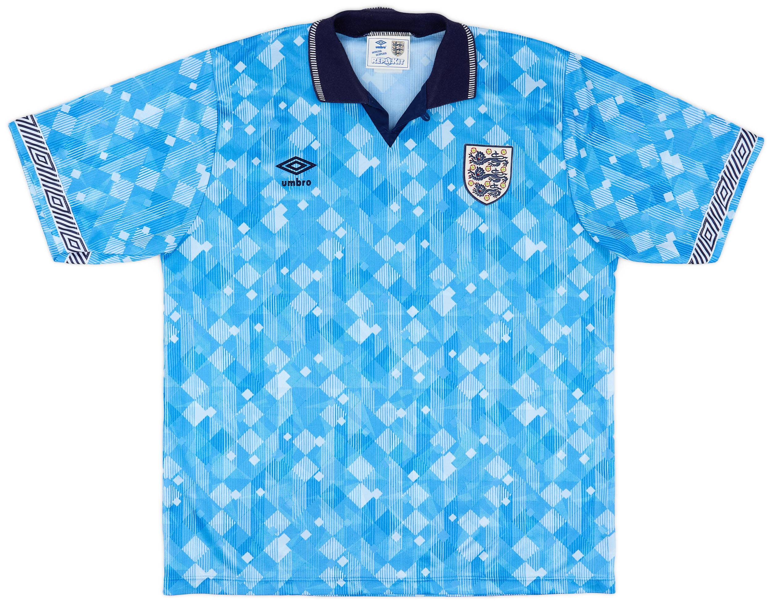 1990-92 England Third Shirt - 8/10 - (L)