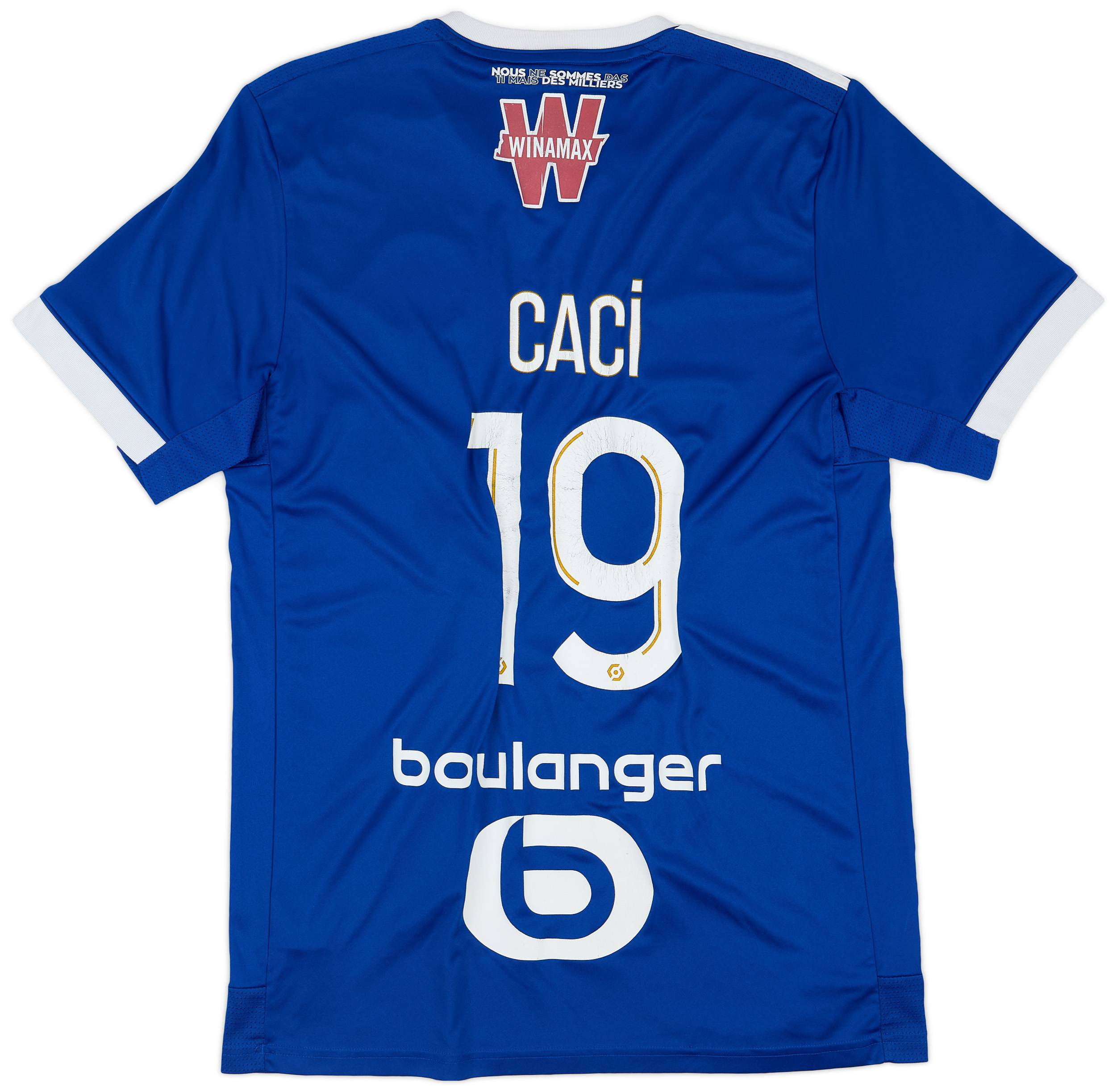 2021-22 Strasbourg Home Shirt Caci #19 - 5/10 - (M)