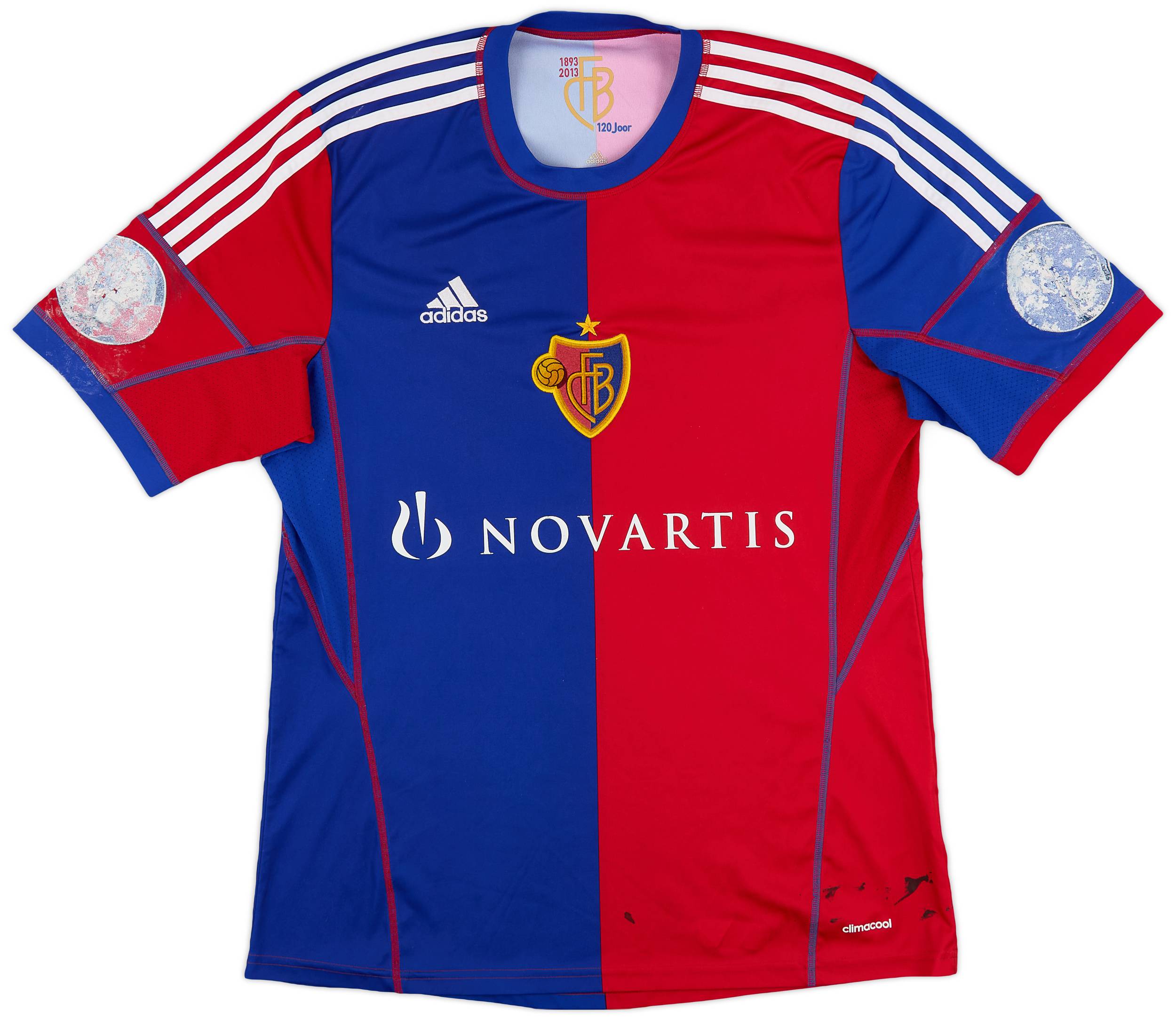 2013-14 FC Basel Home Shirt - 4/10 - (L)