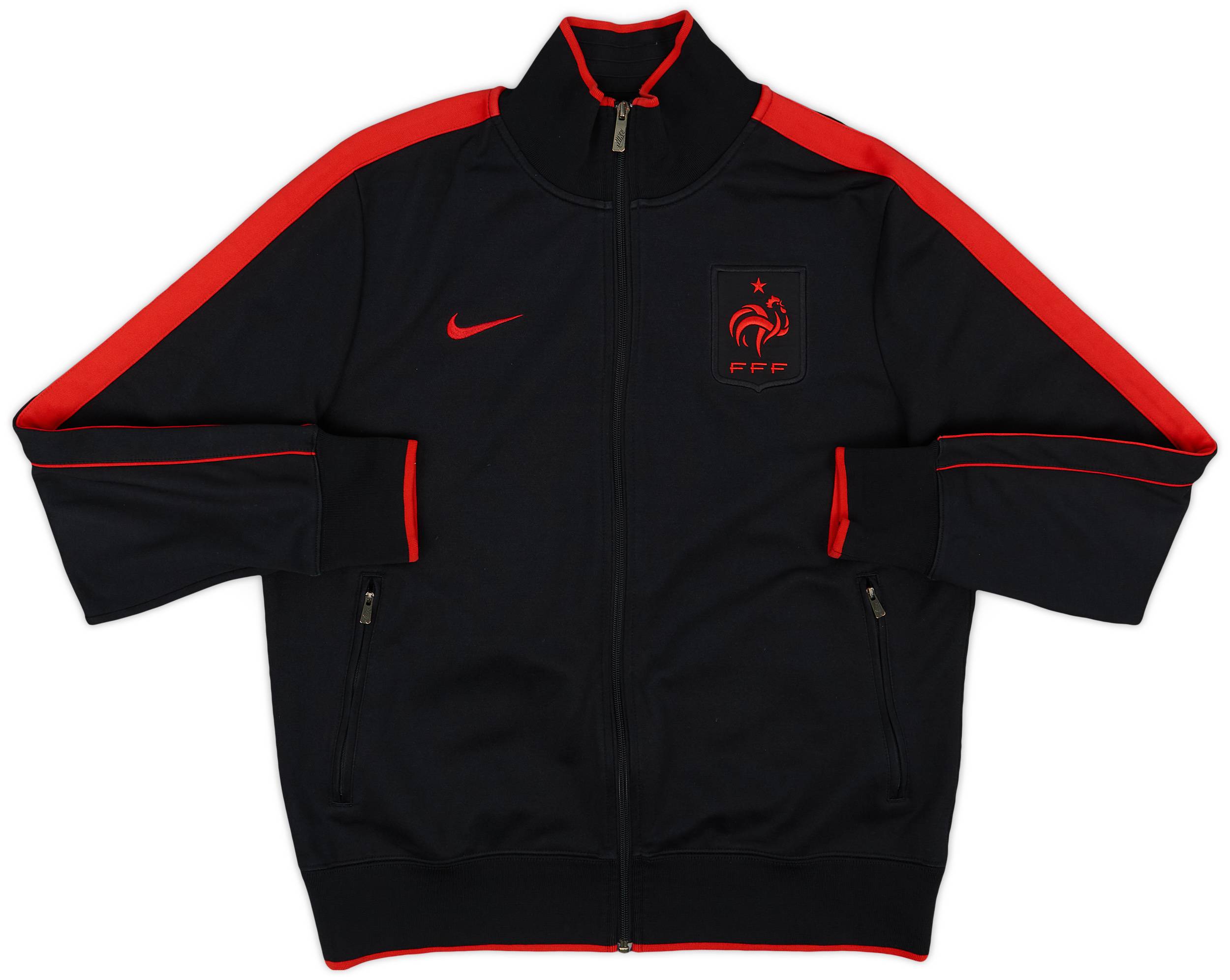 2011-12 France Nike N98 Track Jacket - 9/10 - (L)