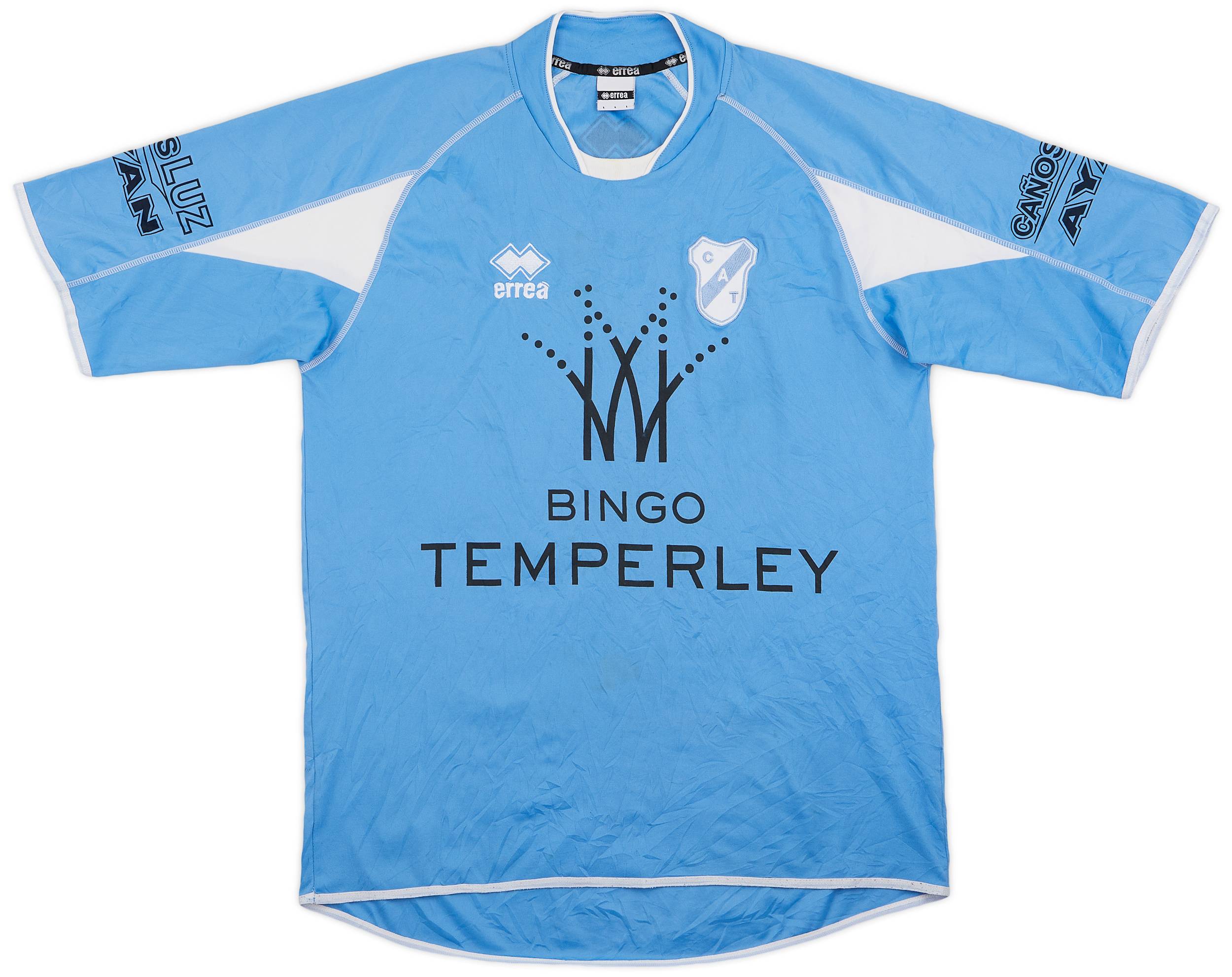 2007-08 Club Atletico Temperley Home Shirt - 7/10 - (L)