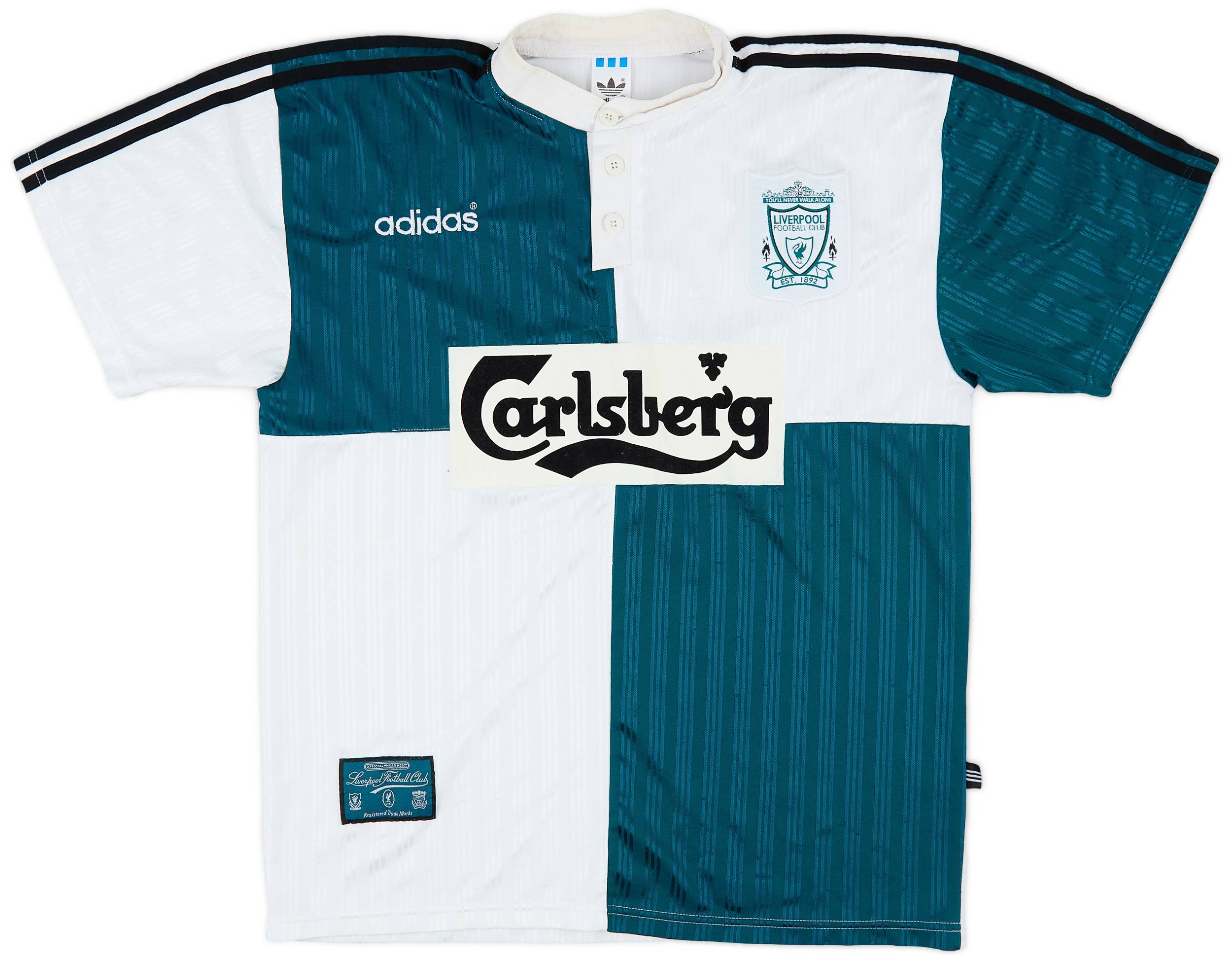 1995-96 Liverpool Away Shirt - 6/10 - (L)