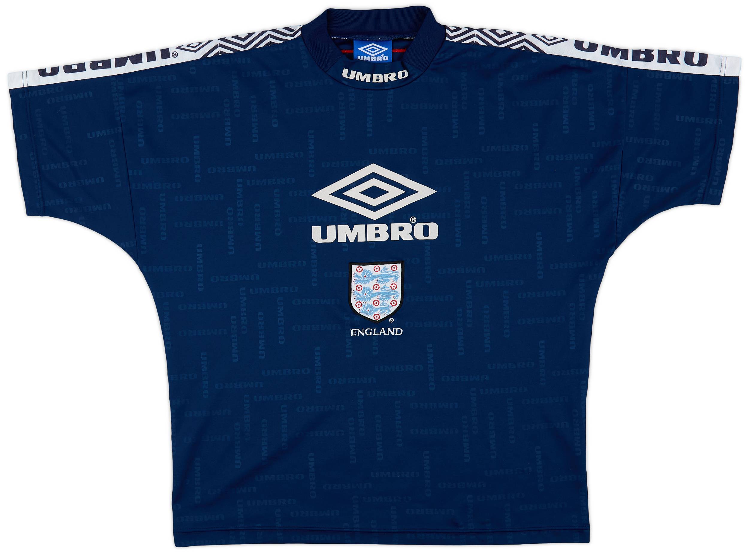 1998 England Umbro Training Shirt - 9/10 - (M)