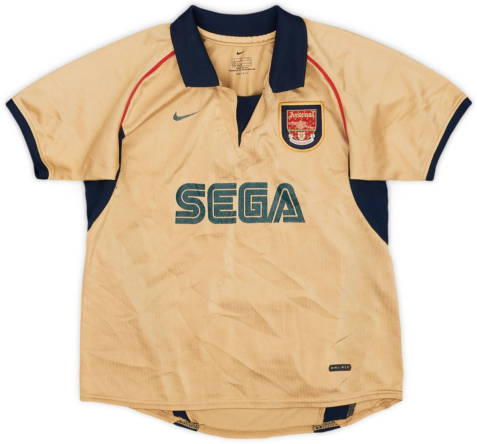 2001-02 Arsenal Away Shirt - 6/10 - (7-8 Years)