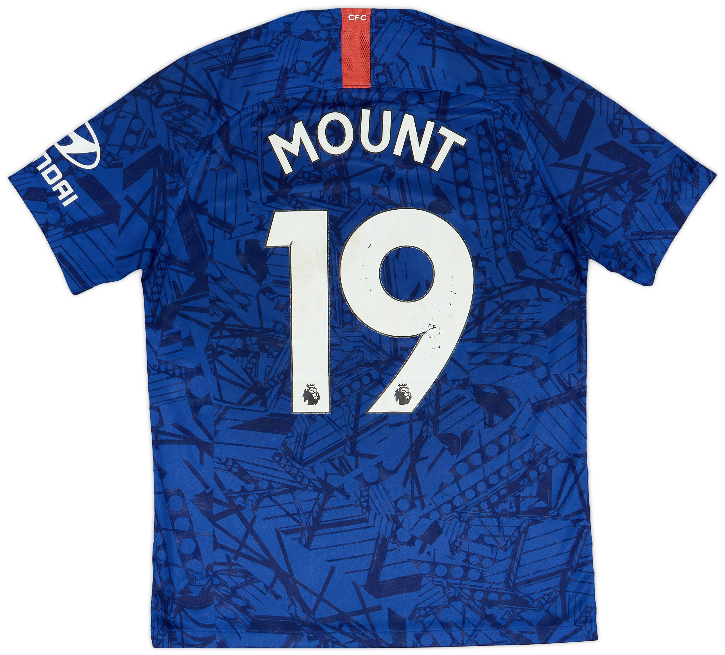 2019-20 Chelsea Home Shirt Mount #19 - 5/10 - (M)