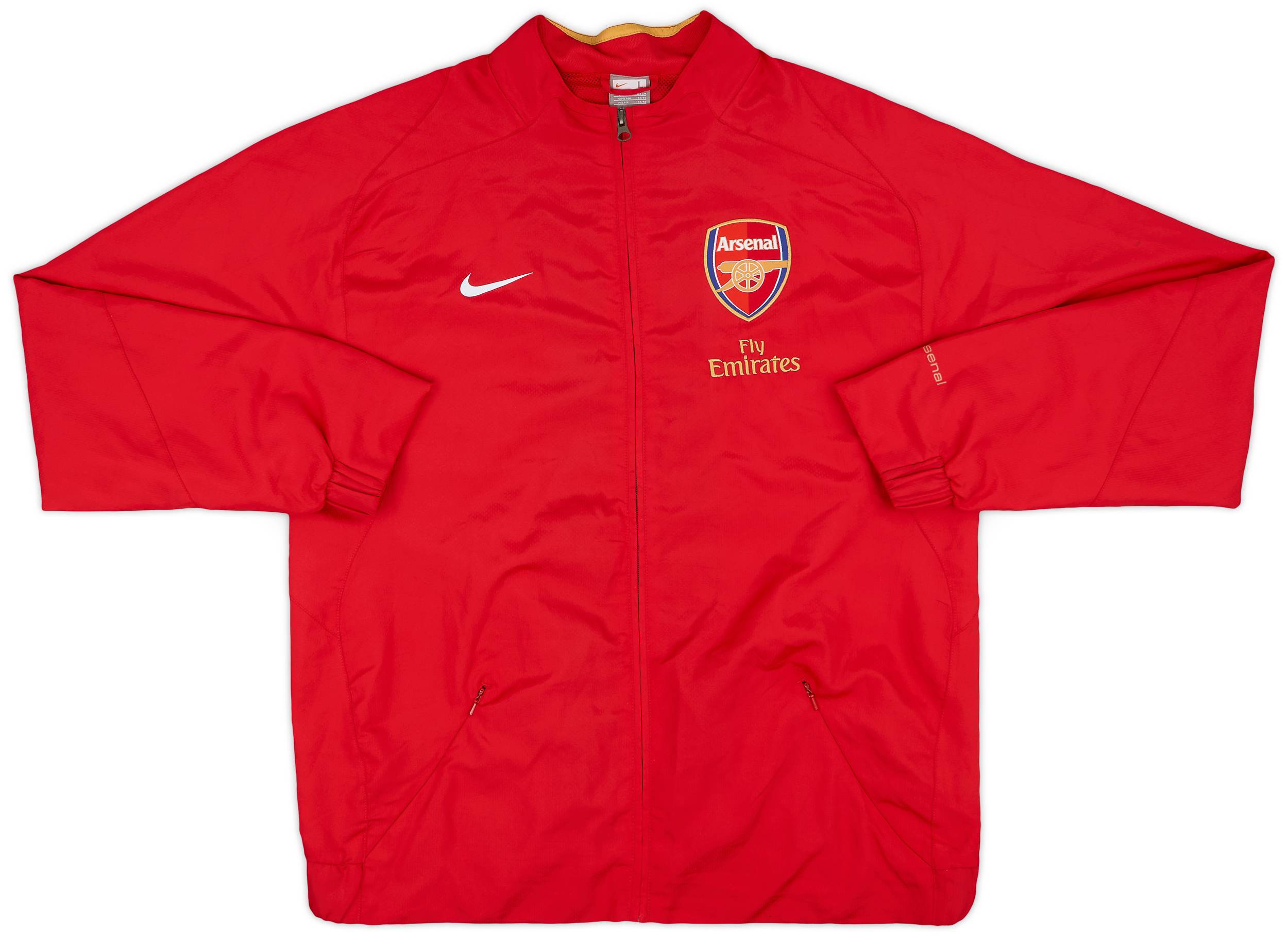2008-09 Arsenal Nike Track Jacket - 6/10 - (L)