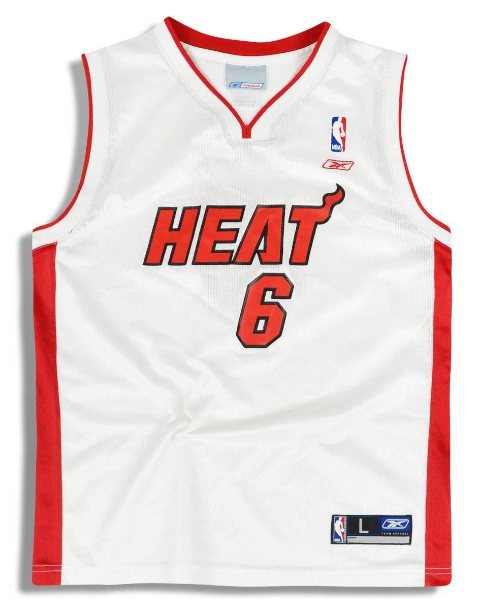 2002-05 Miami Heat Jones #6 Reebok Jersey (Home) Y