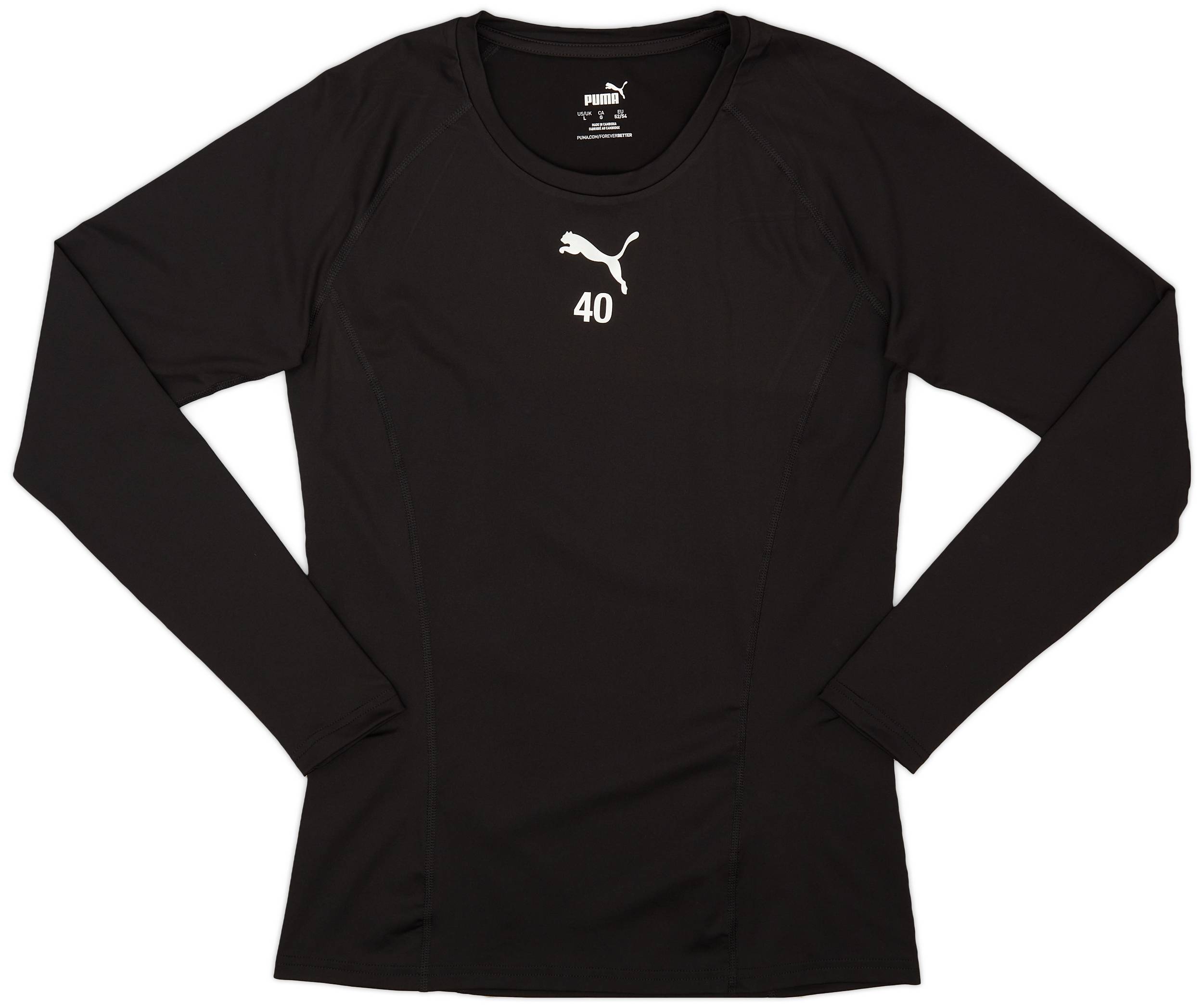 2022-23 Melbourne City Puma Compression L/S Baselayer # - As New