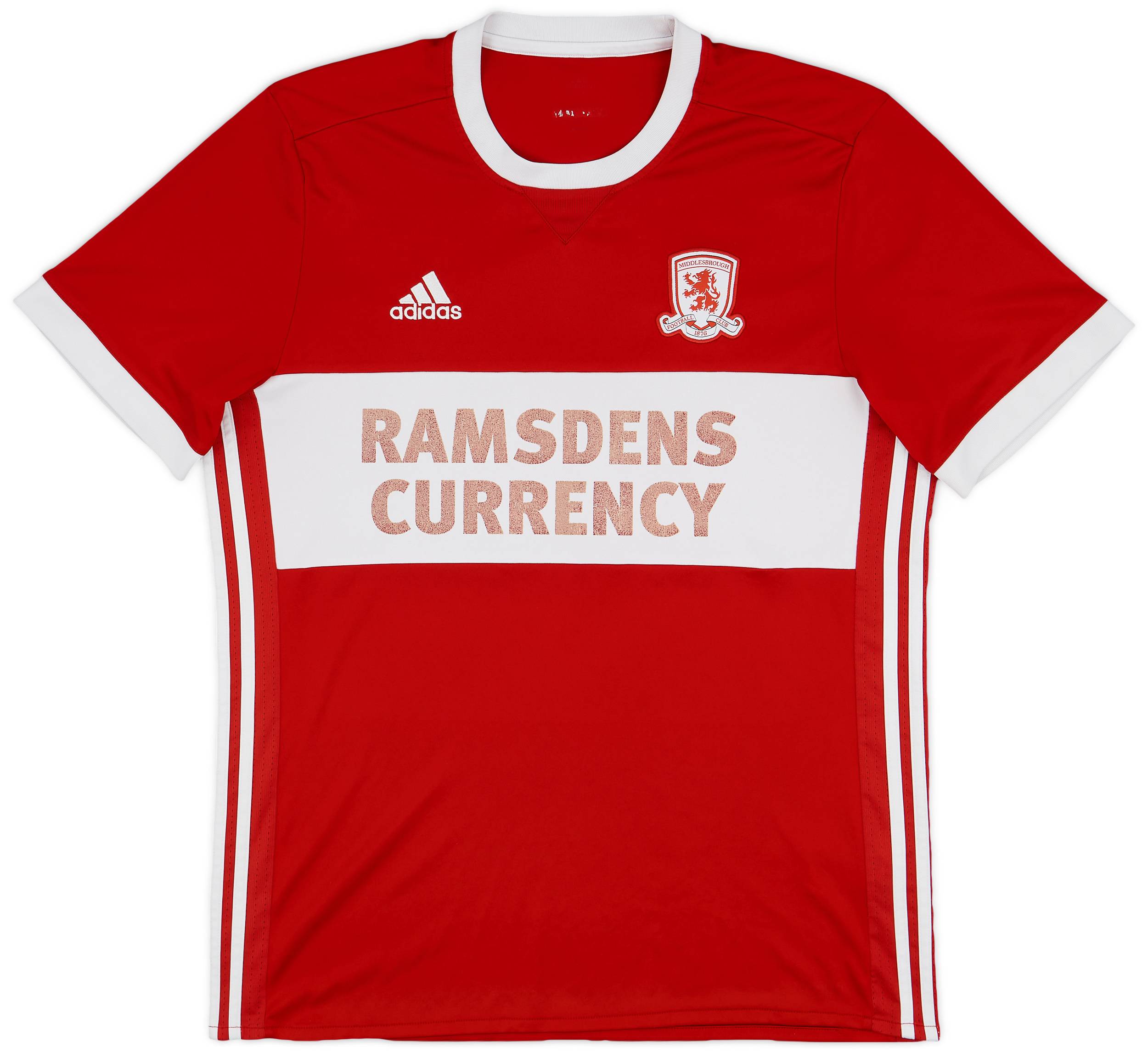 2017-18 Middlesbrough Home Shirt - 4/10 - (L)