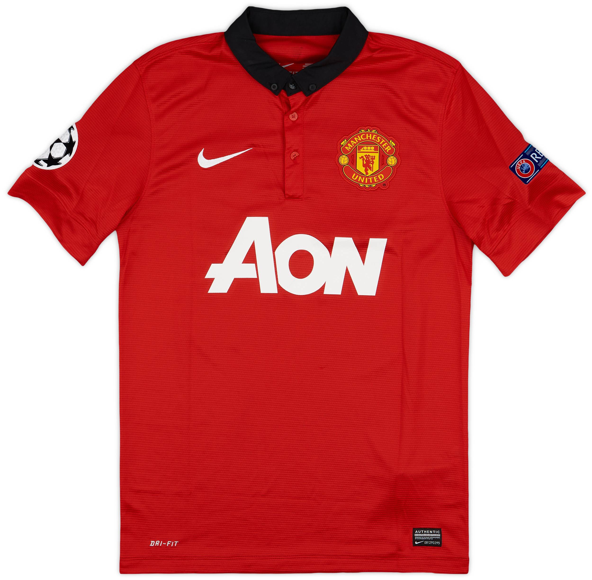 2013-14 Manchester United Home Shirt Rooney #10 - 5/10 - (S)