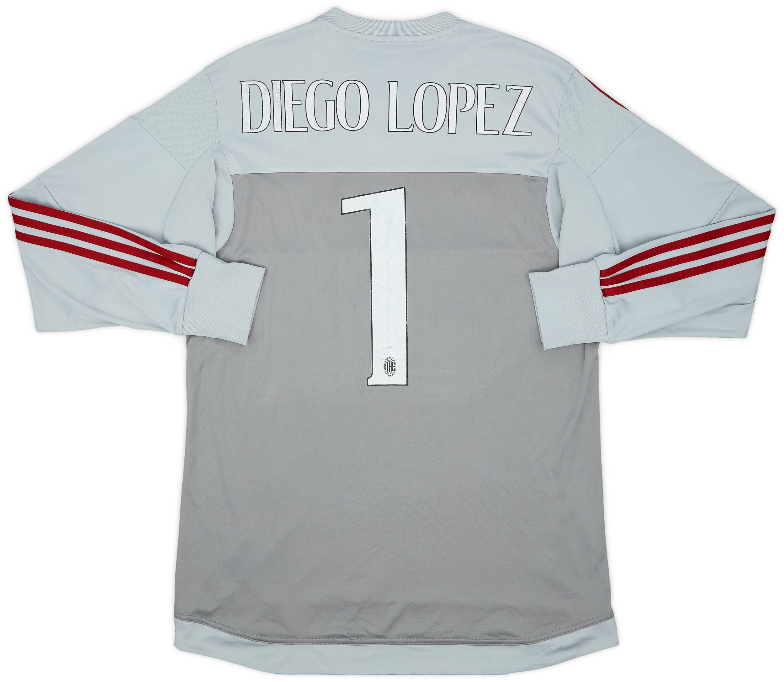 2015-16 AC Milan GK Shirt Diego Lopez #1 - 5/10 - (L)