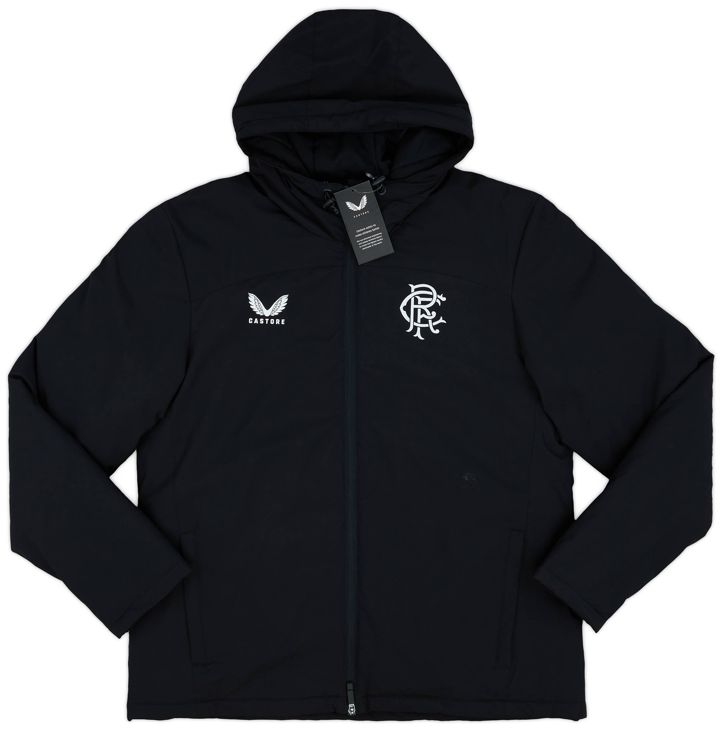 2023-24 Rangers Castore Winter Padded Jacket (L)