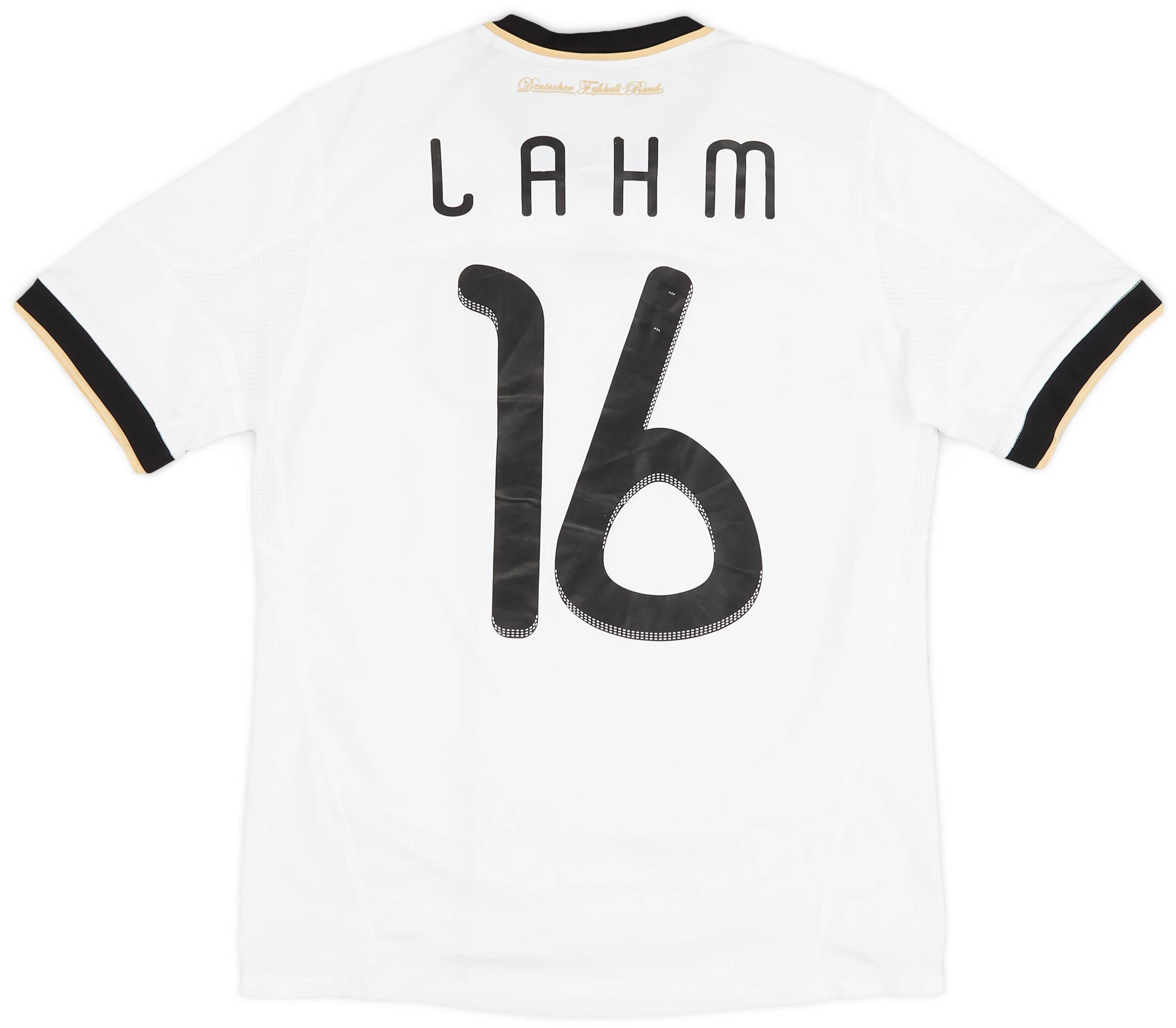2010-11 Germany Home Shirt Lahm #16 - 6/10 - (L.Boys)