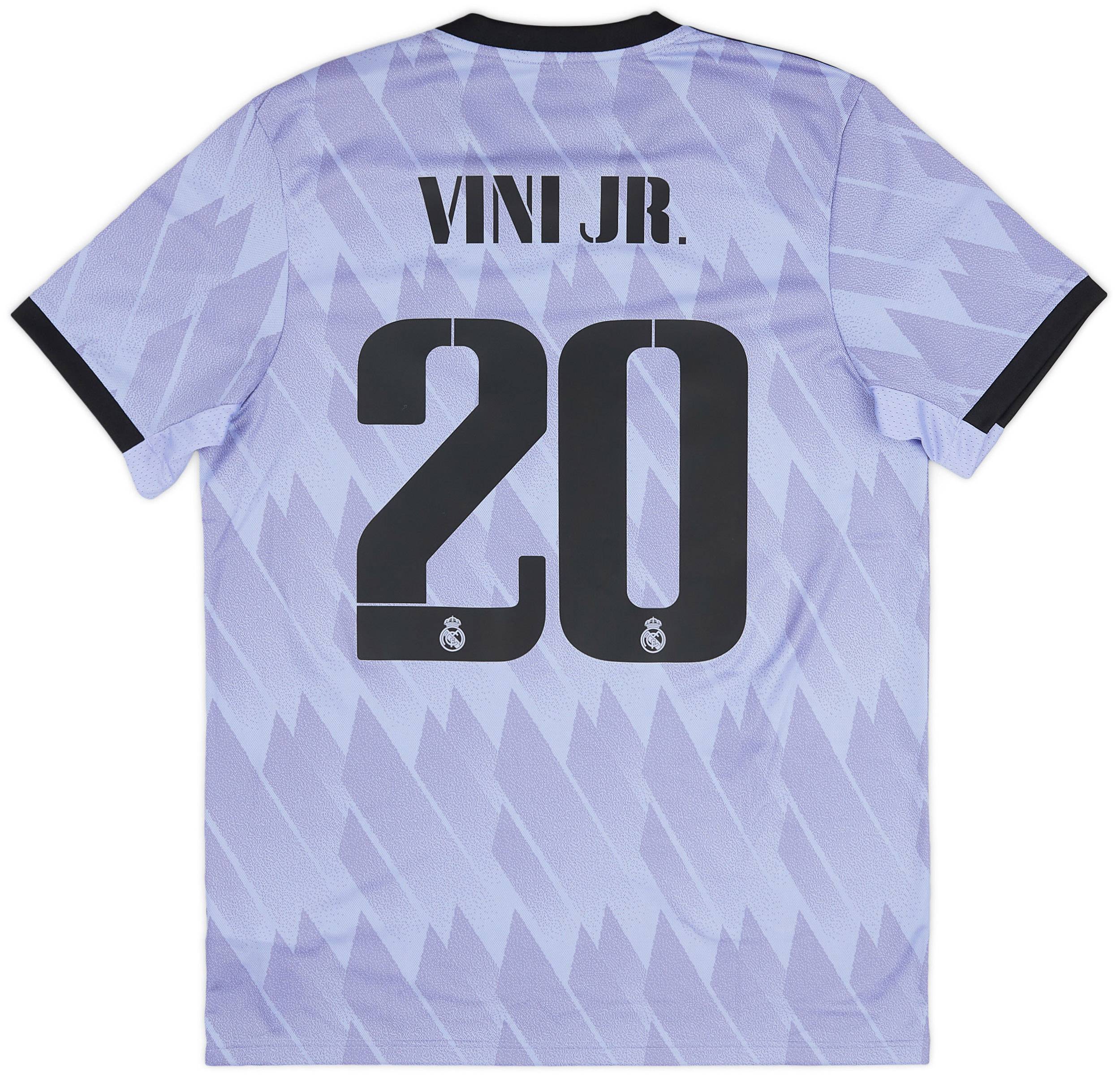 2022-23 Real Madrid Away Shirt Vini Jr. #20