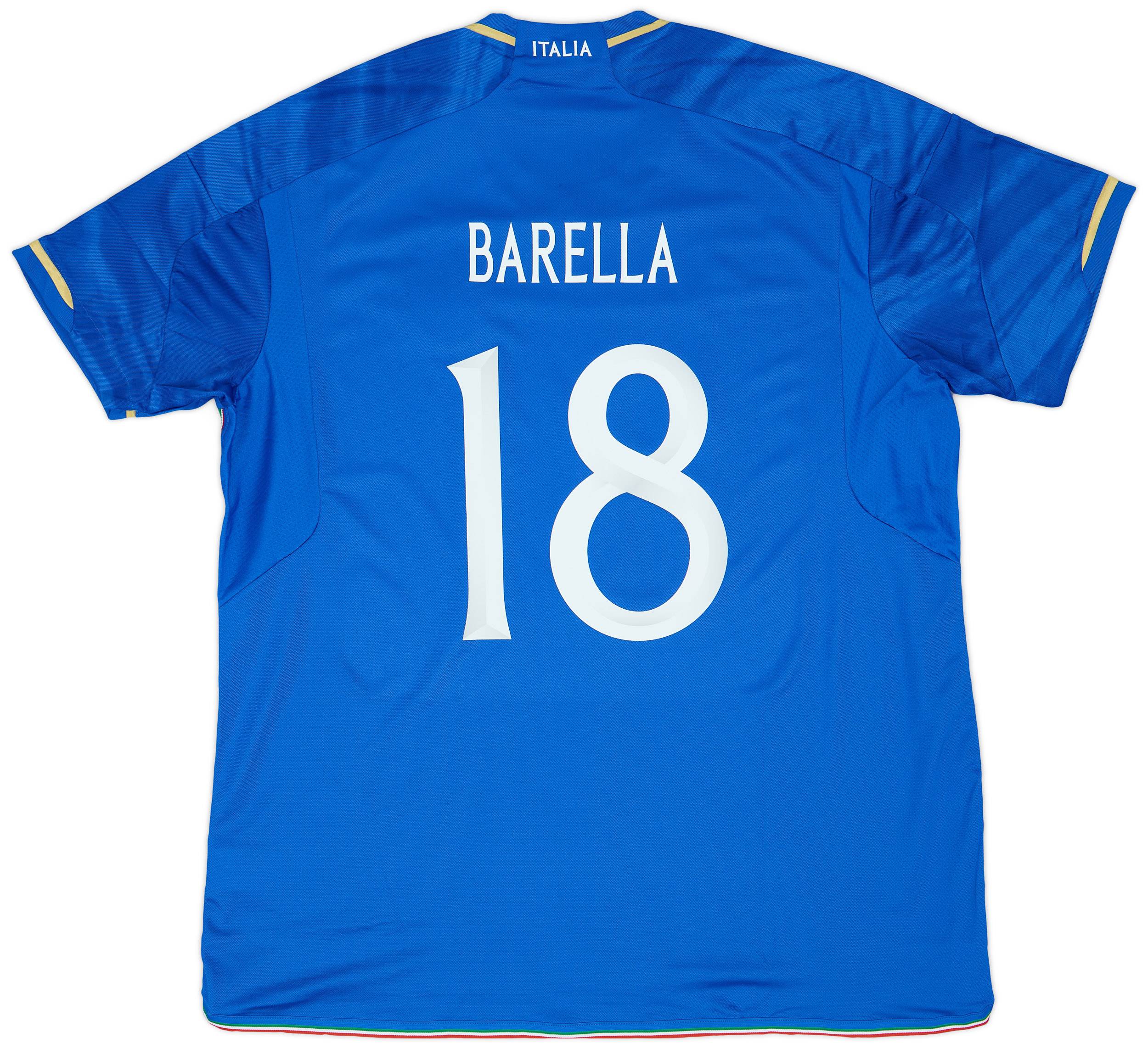 2023-24 Italy Home Shirt Barella #18 (XXL)