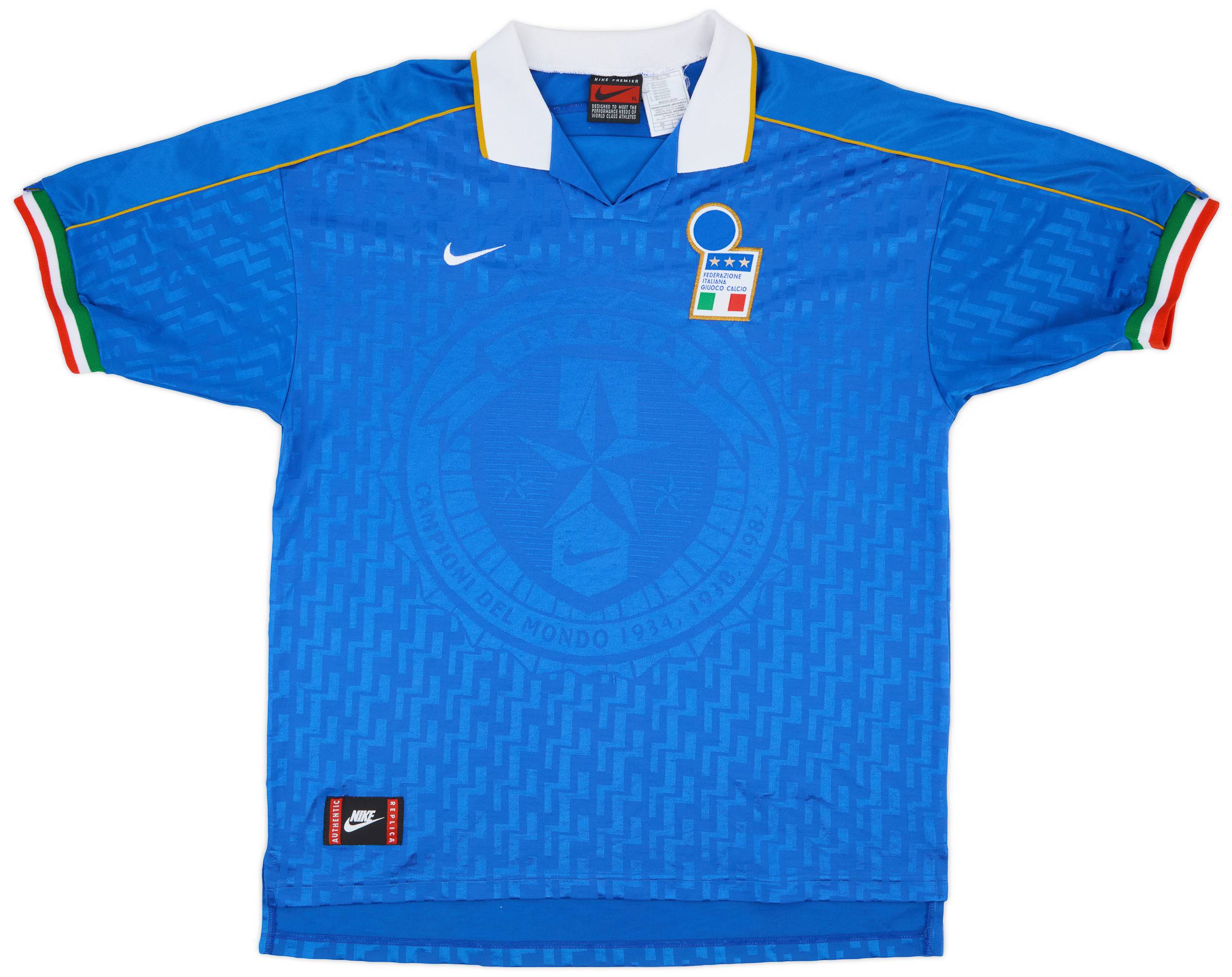 1994-96 Italy Home Shirt - 9/10 - (XL)