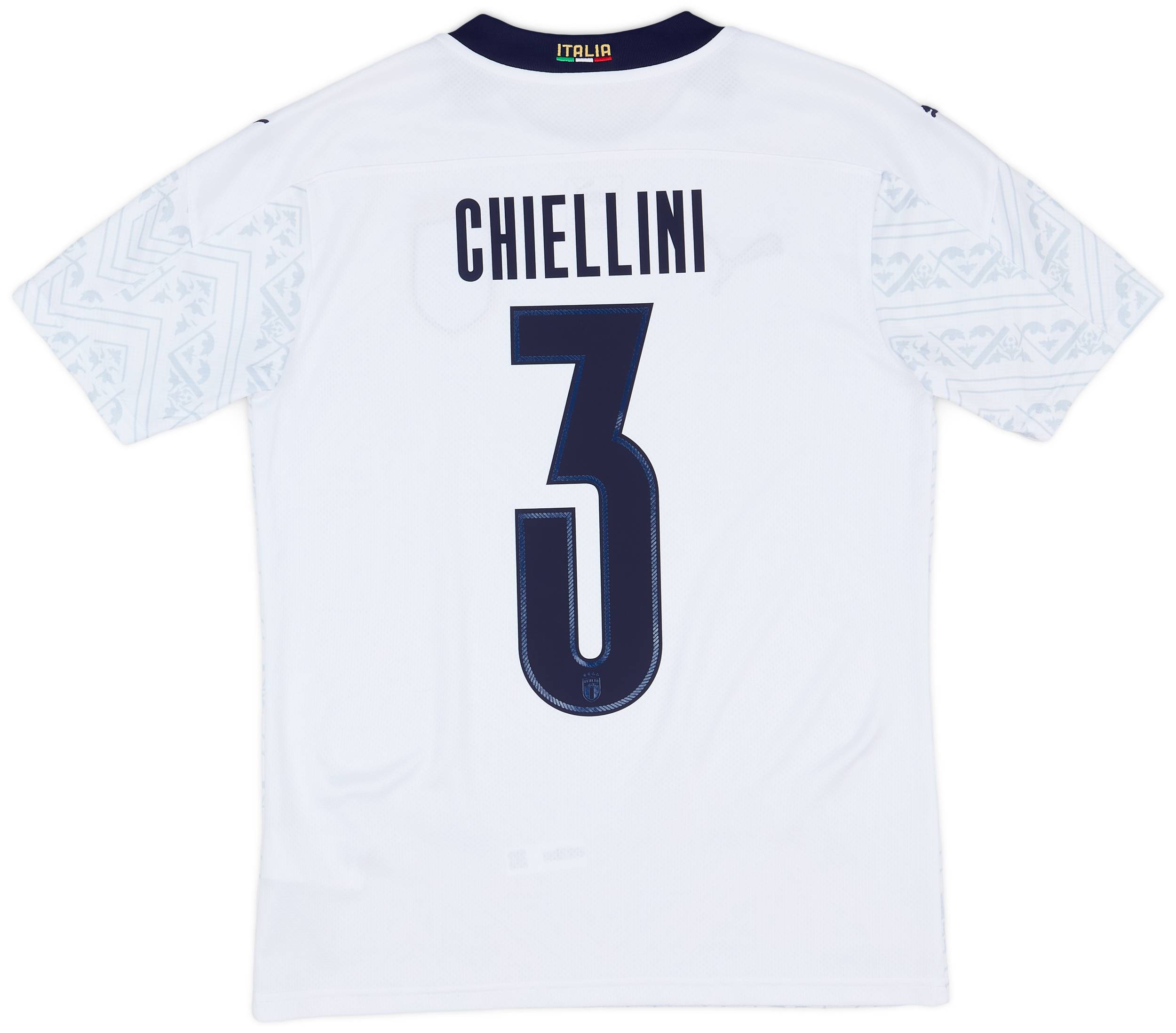 2020-21 Italy Away Shirt Chiellini #3 - 9/10 - (S)