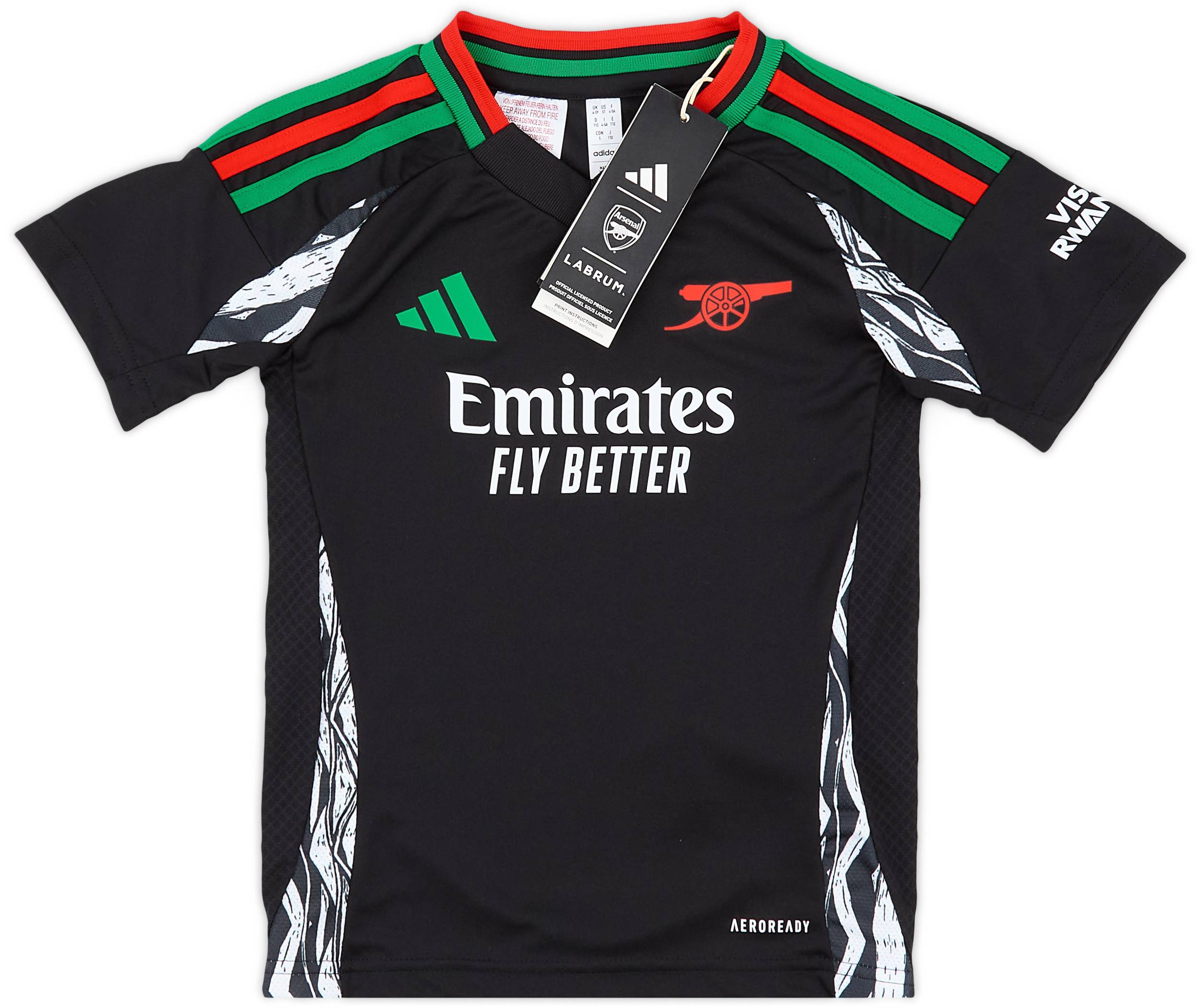 2024-25 Arsenal Away Full Kit (Little Kids)