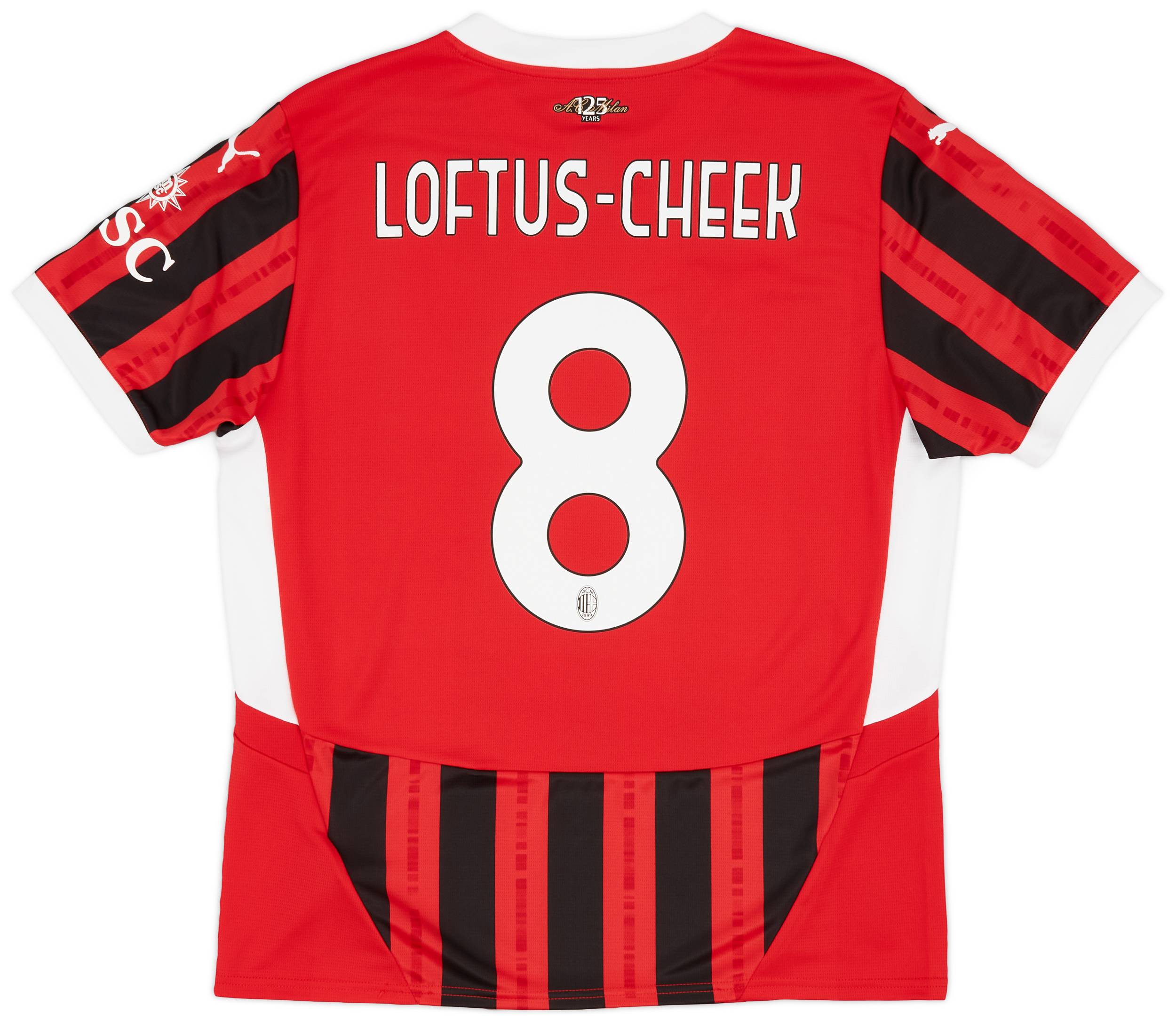 2024-25 AC Milan Home Shirt Loftus-Cheek #8