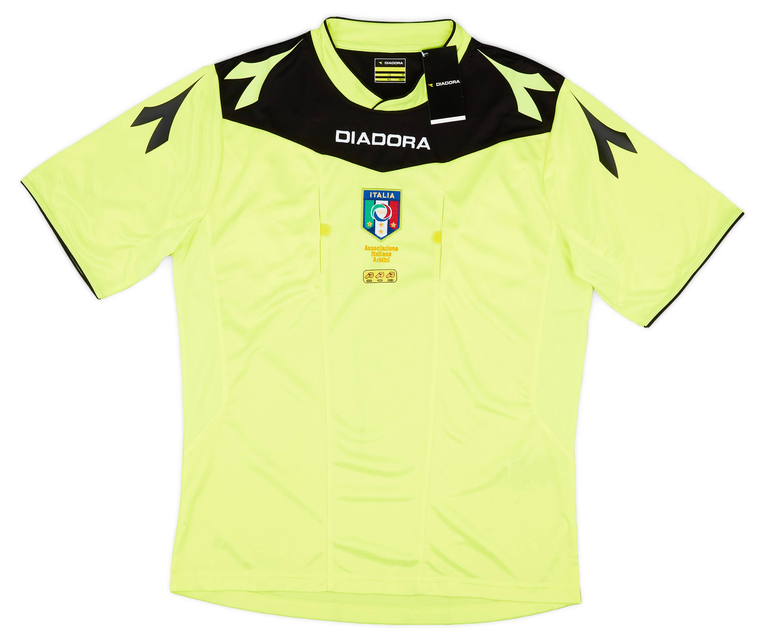 2015-16 Italy Diadora Referee Shirt