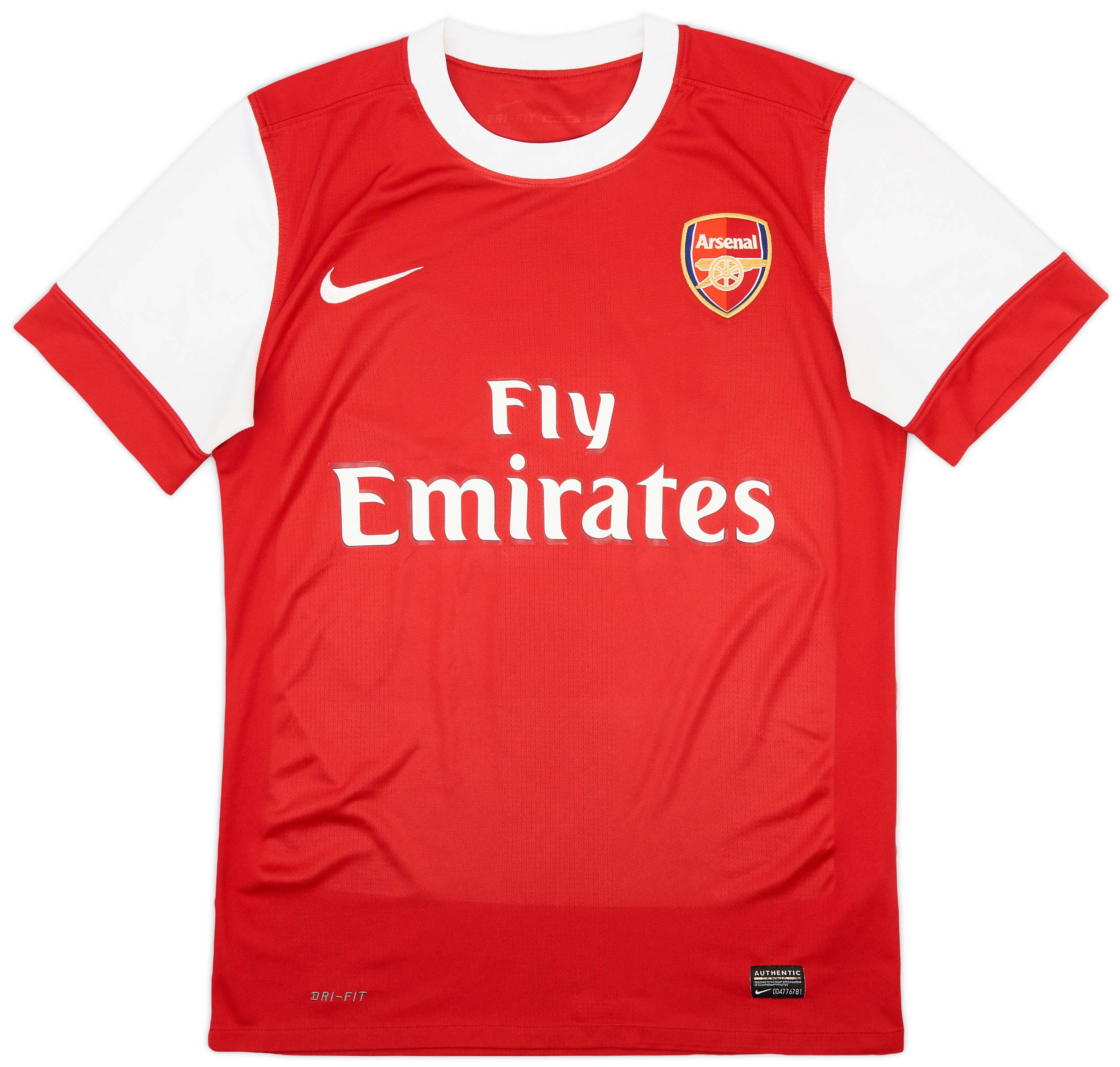 2010-11 Arsenal Home Shirt - 5/10 - (S)