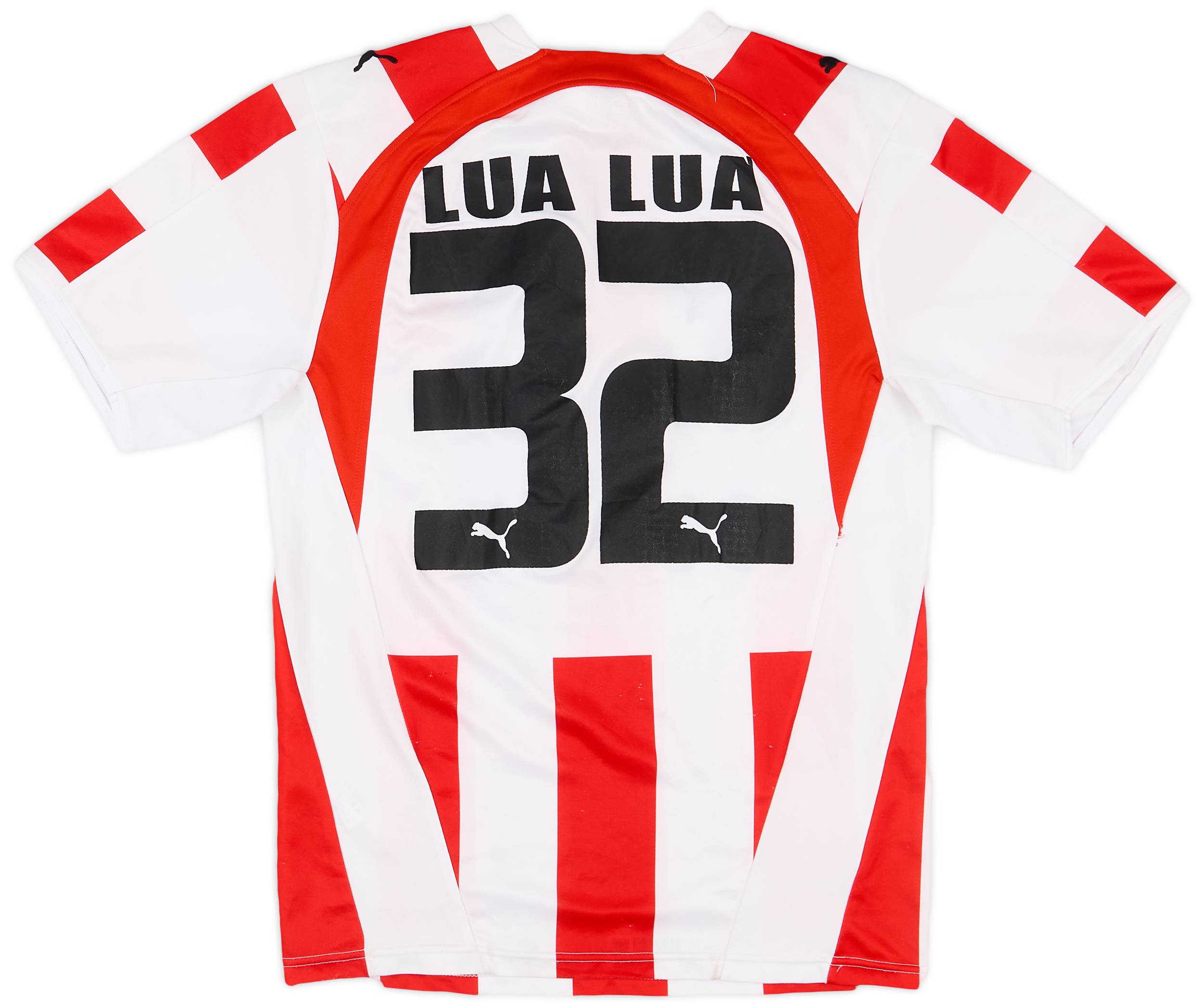 2006-07 Olympiakos Home Shirt Lua Lua #32 - 6/10 - (XS)