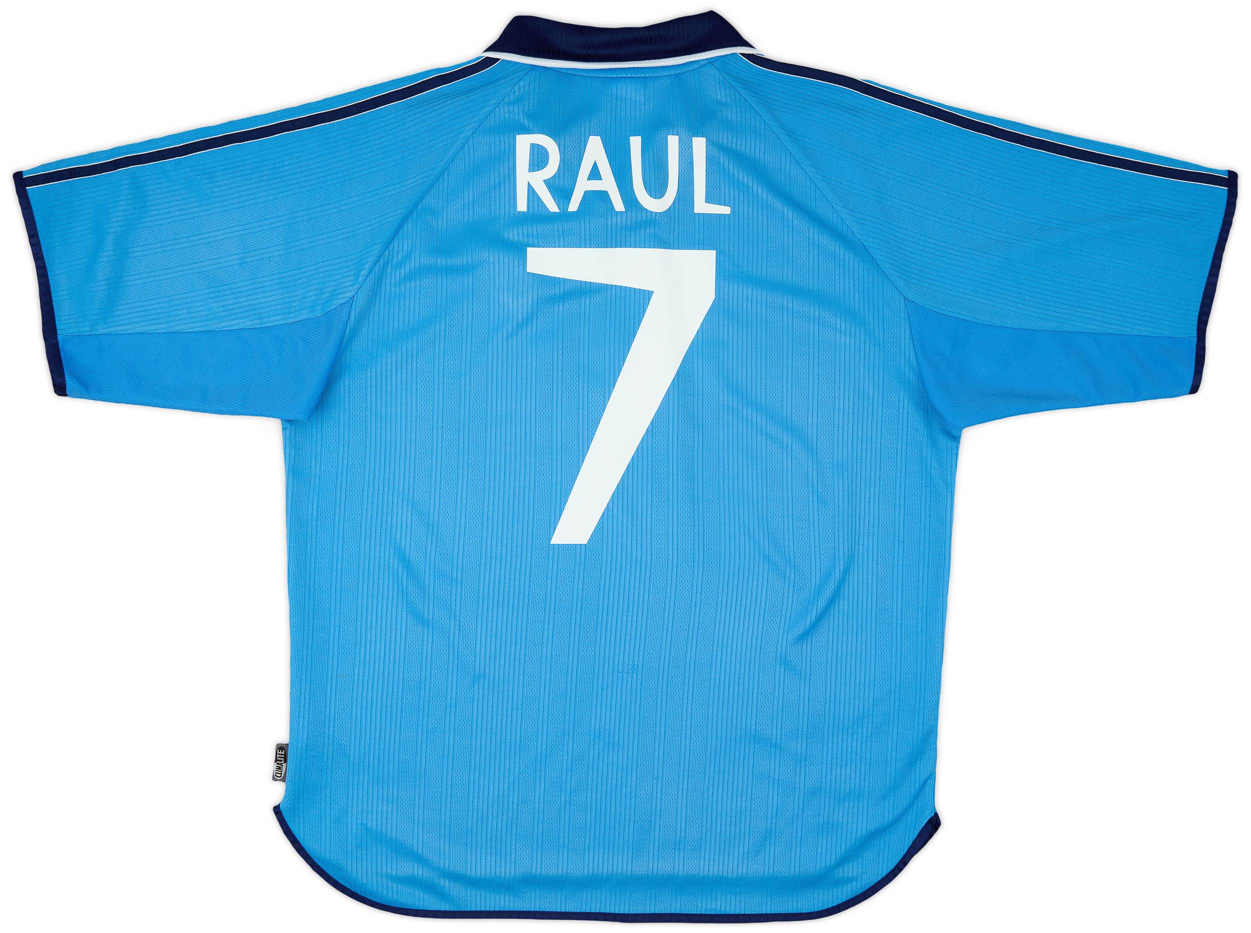 1999-00 Real Madrid Third Shirt Raul #7 - 8/10 - (L)