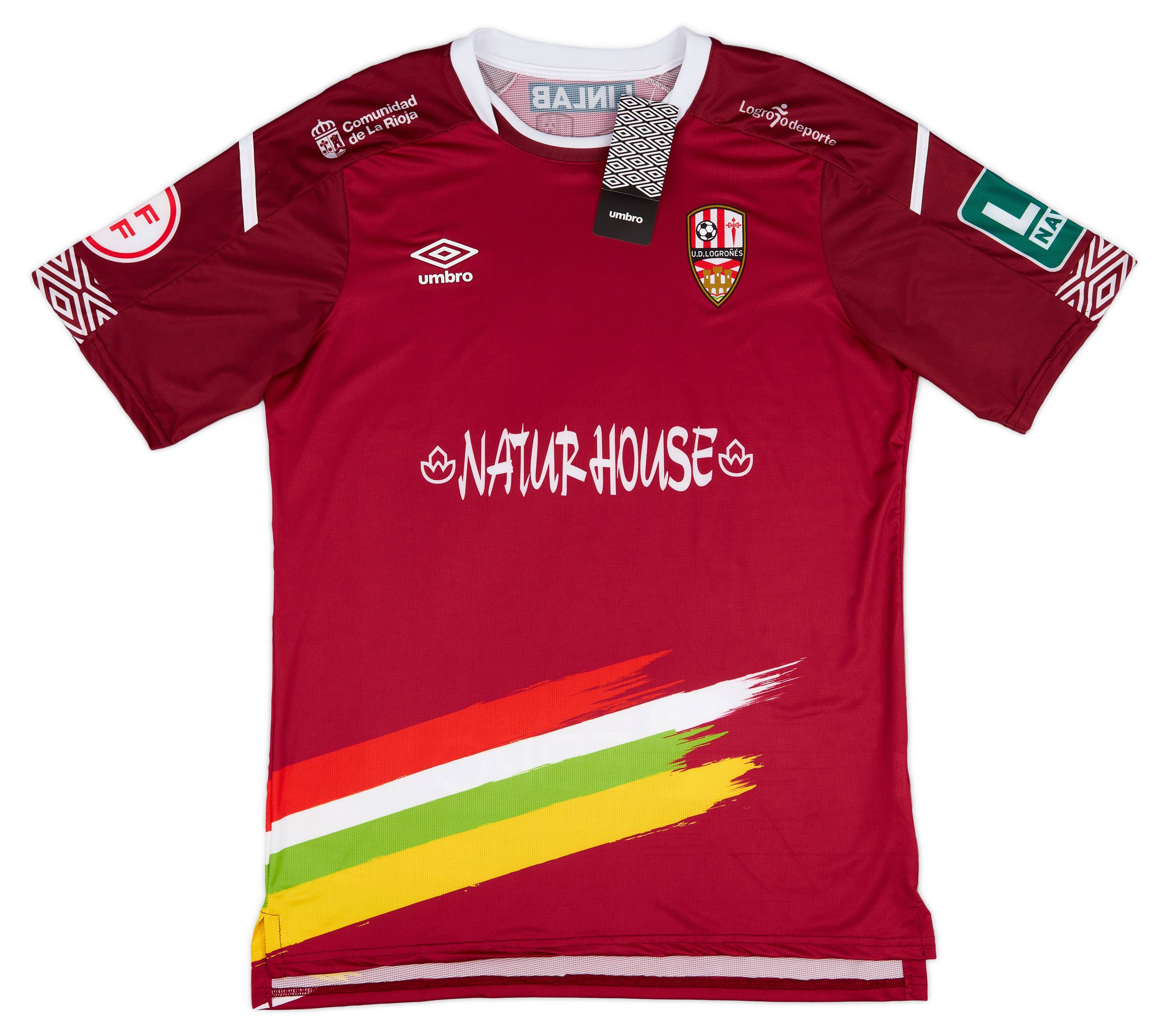 2021-22 UD Logrones Away Shirt